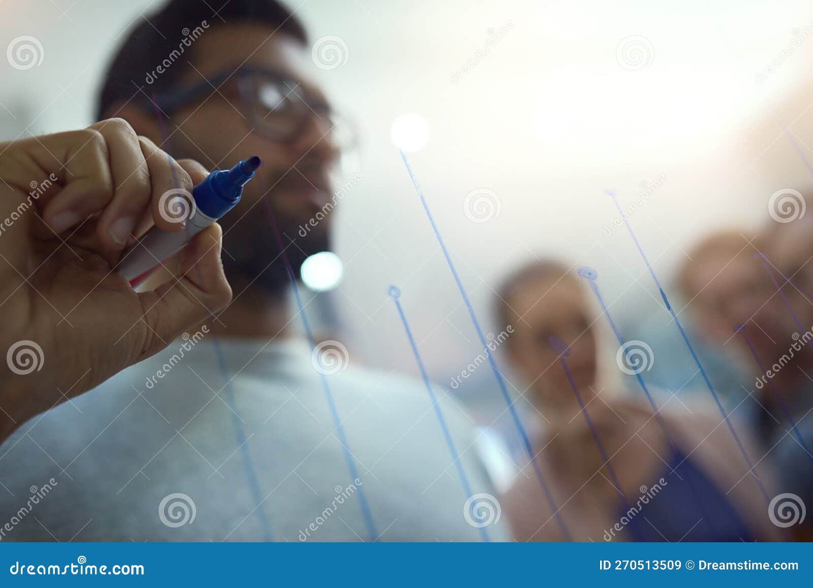 It All Started with a Solid Plan. a Group of Colleagues Having a ...