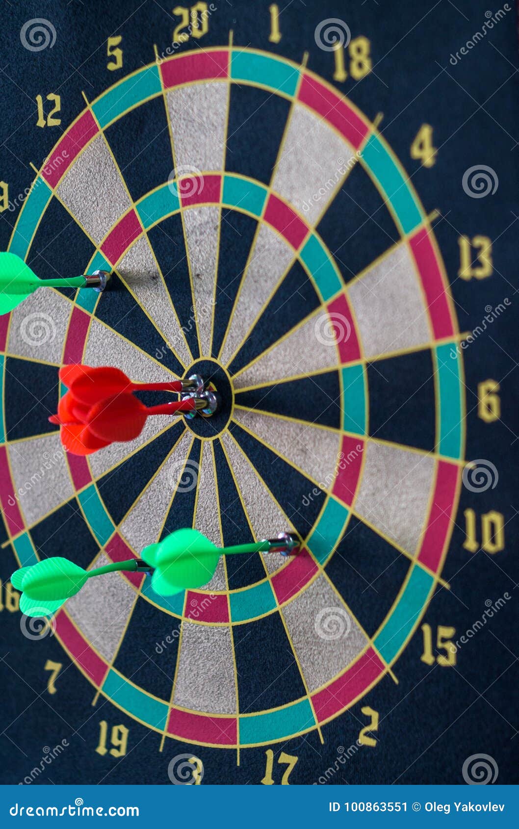 All in target darts game stock image. Image of perfect - 100863551