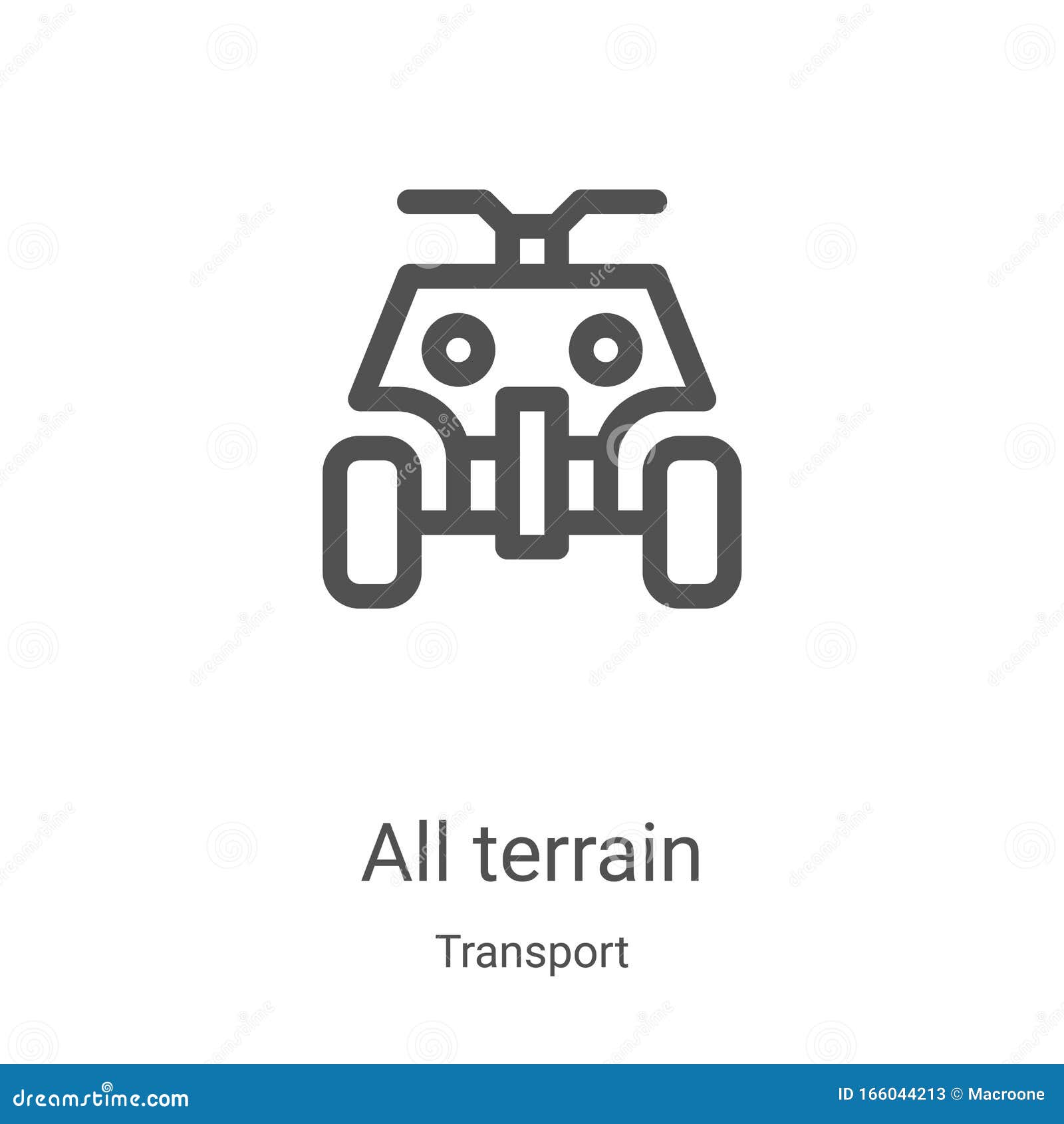 Terrain Line Icons Collection. Mountainous, Hilly, Rocky, Muddy, Sandy ...