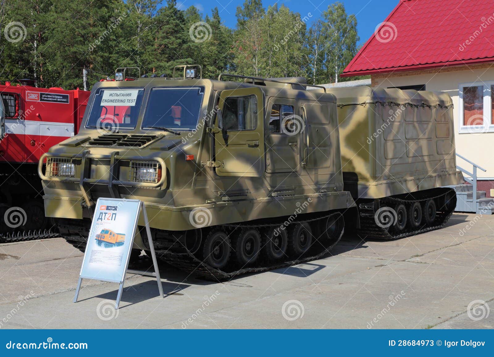 Two-tier Tracked All-terrain Vehicle Editorial Photo | CartoonDealer ...