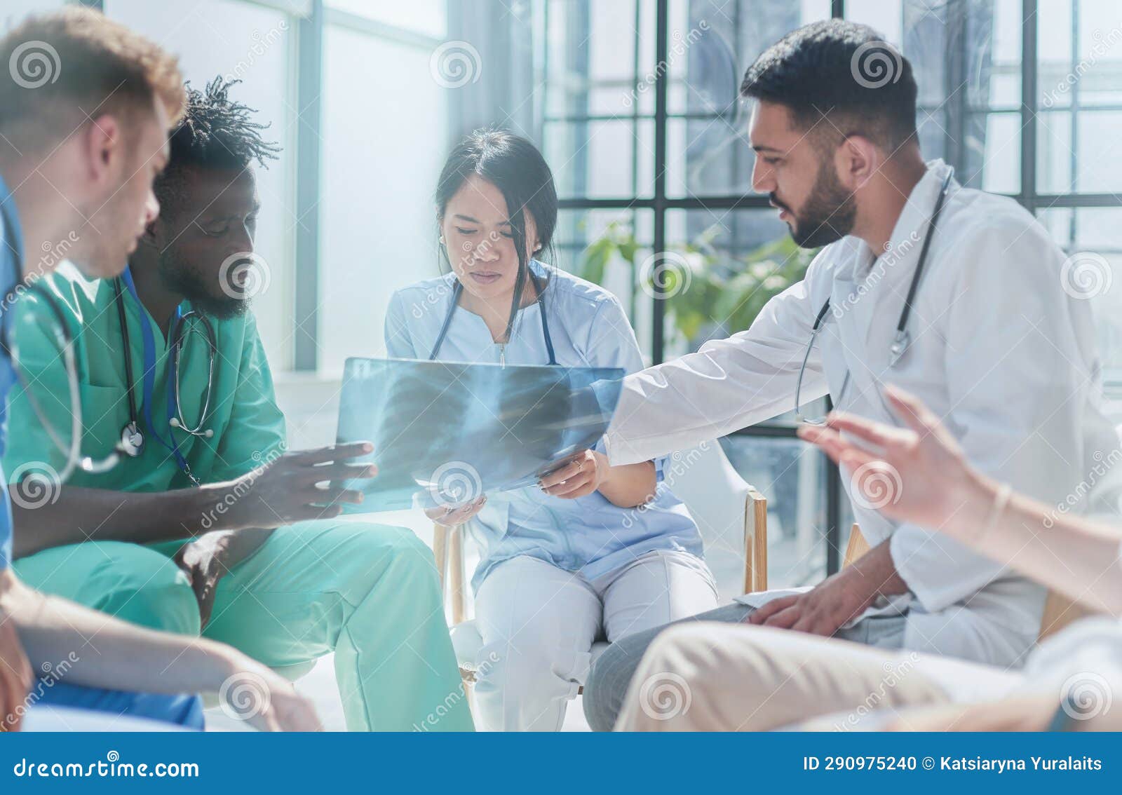 Group of Doctors and Nurses Concept Teamwork in Hospital for Success ...