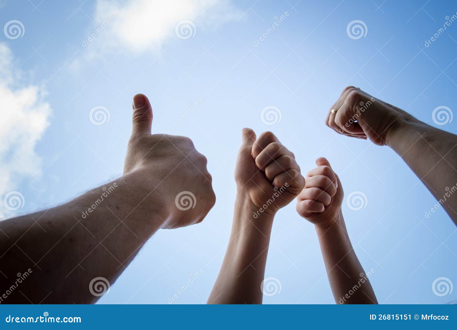 All thumbs up stock image. Image of male, community, achievement - 26815151