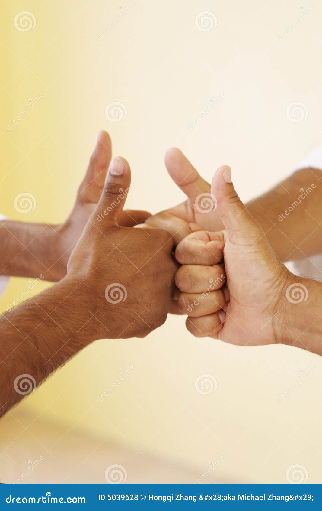 All thumbs up stock photo. Image of diversity, bright - 5039628