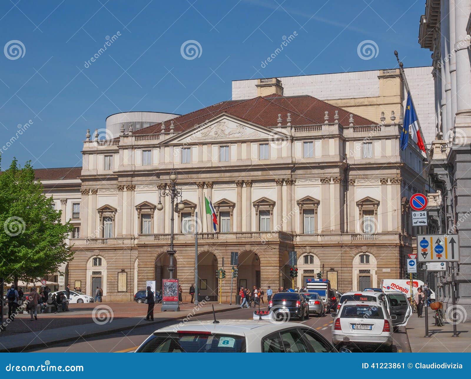 Alla Scala Milano Di Teatro Fotografia Editoriale - Immagine di famoso ...