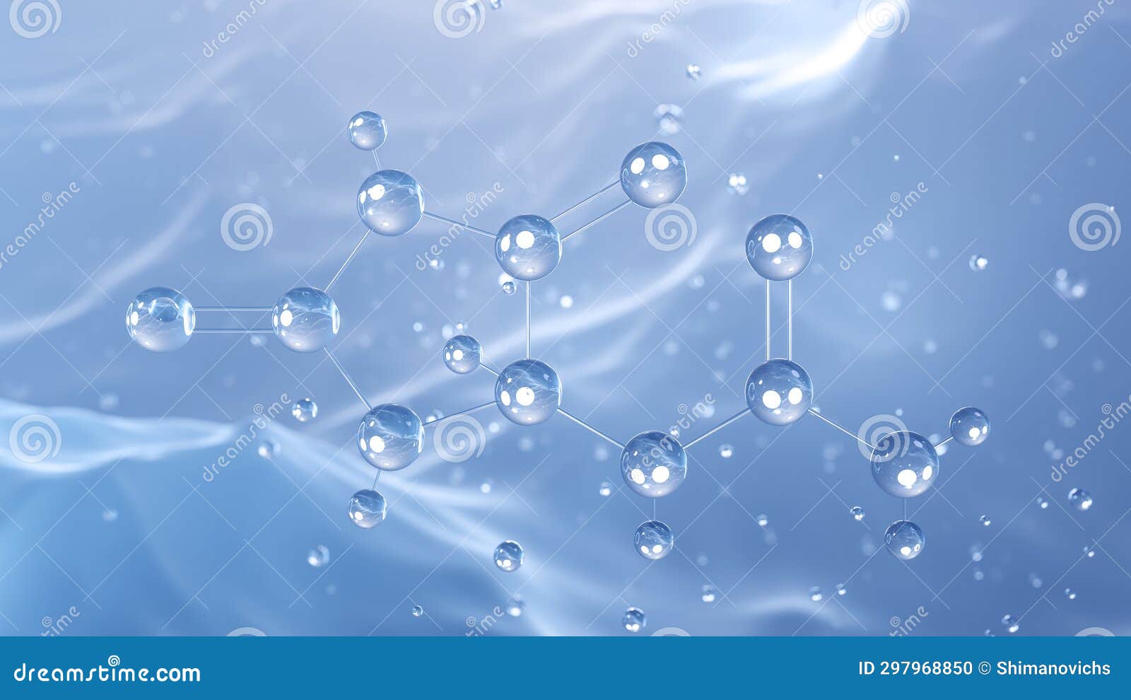 Allantoin Molecule. Often Used In Cosmetics. Skeletal Formula. Royalty ...