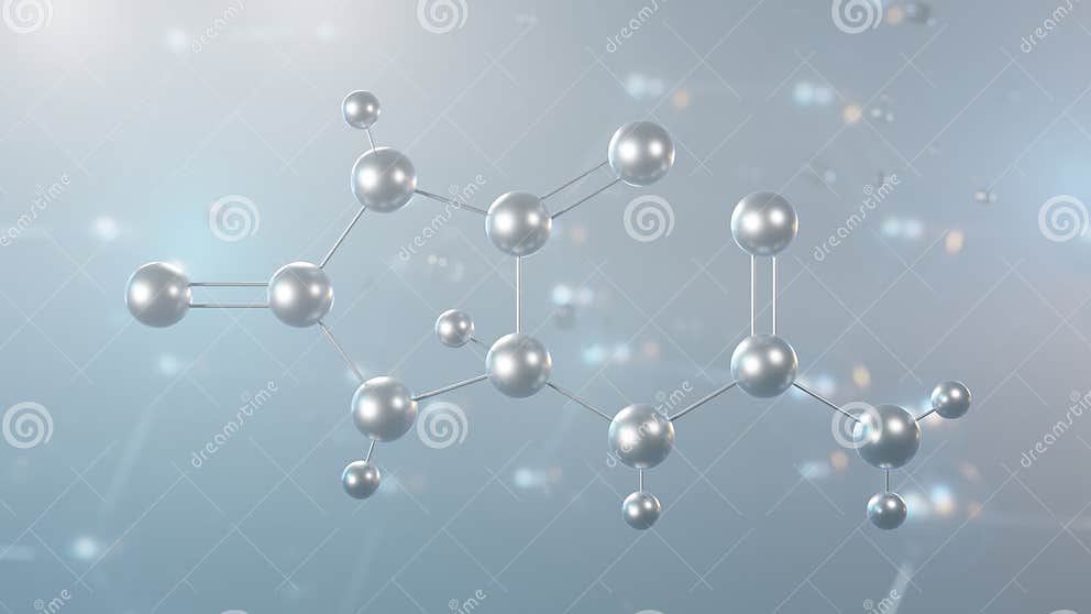 Allantoin Molecular Structure, 3d Model Molecule, 5-ureidohydantoin ...