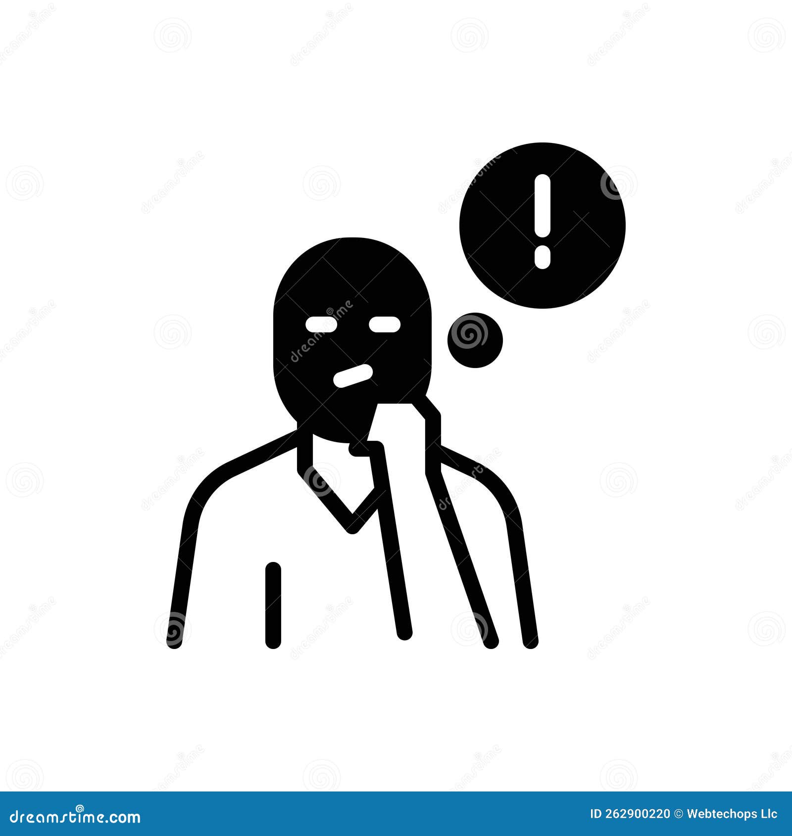 Black Solid Icon for Alleged, Purported and so Called Stock Vector ...