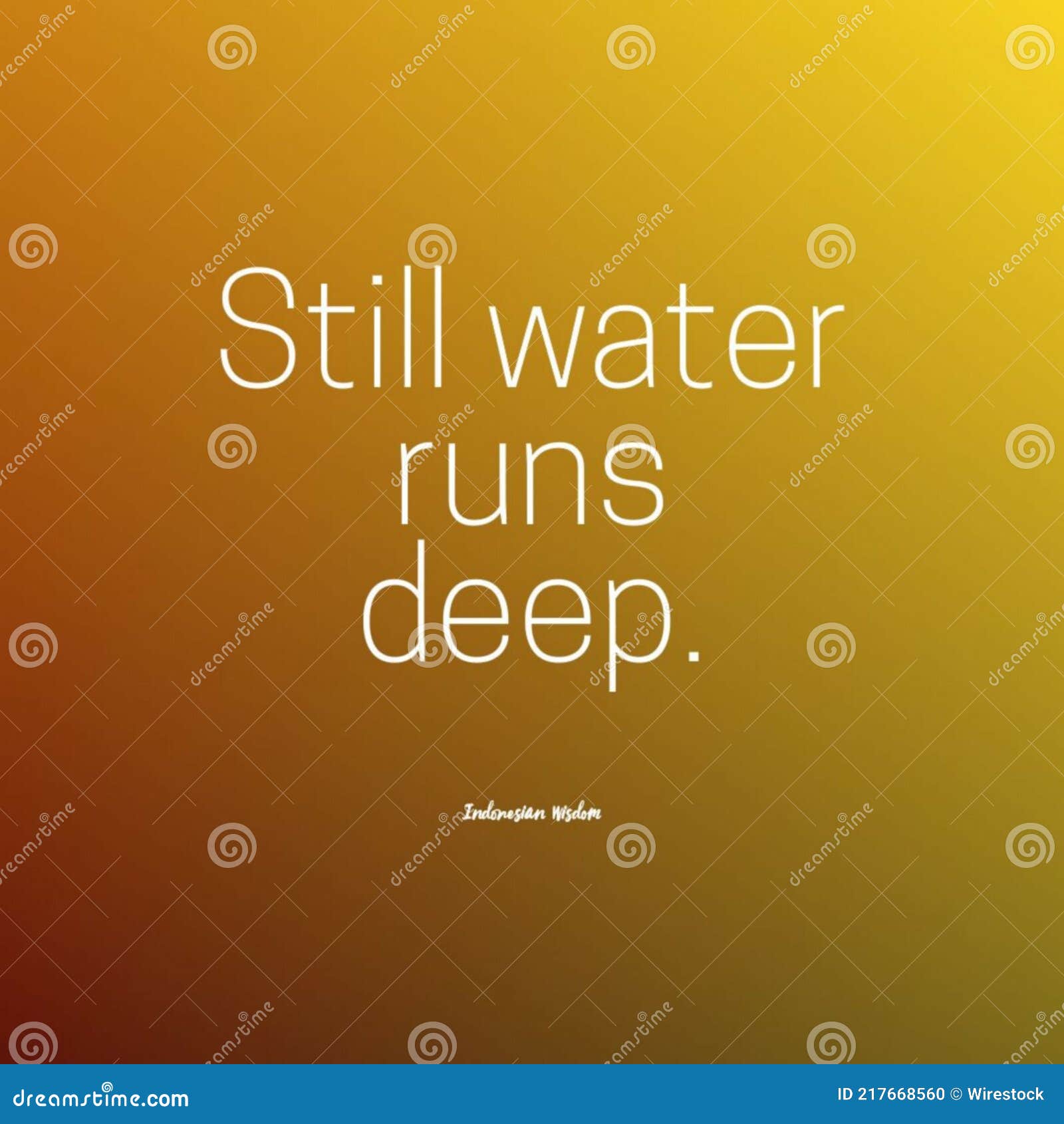 Allegorical Quote About That You Don't Need Do Do The Same Thing Twice On A Blue Background ...