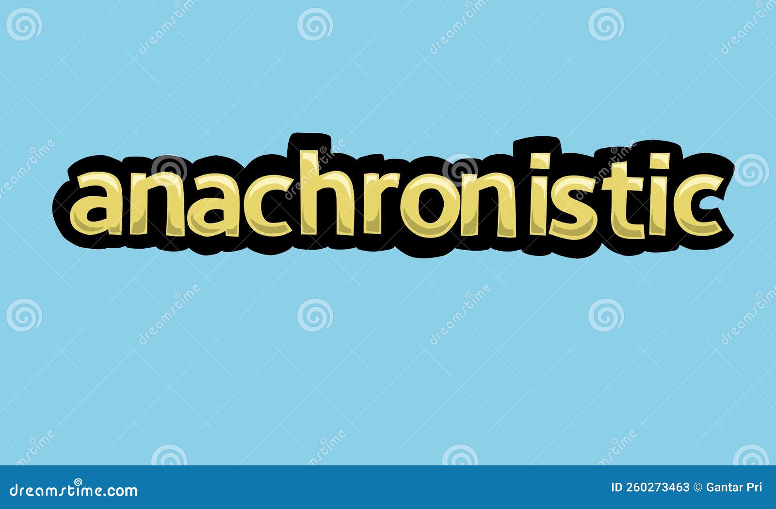 ALLEGORICAL Writing Vector Design on a Blue Background Stock Vector ...