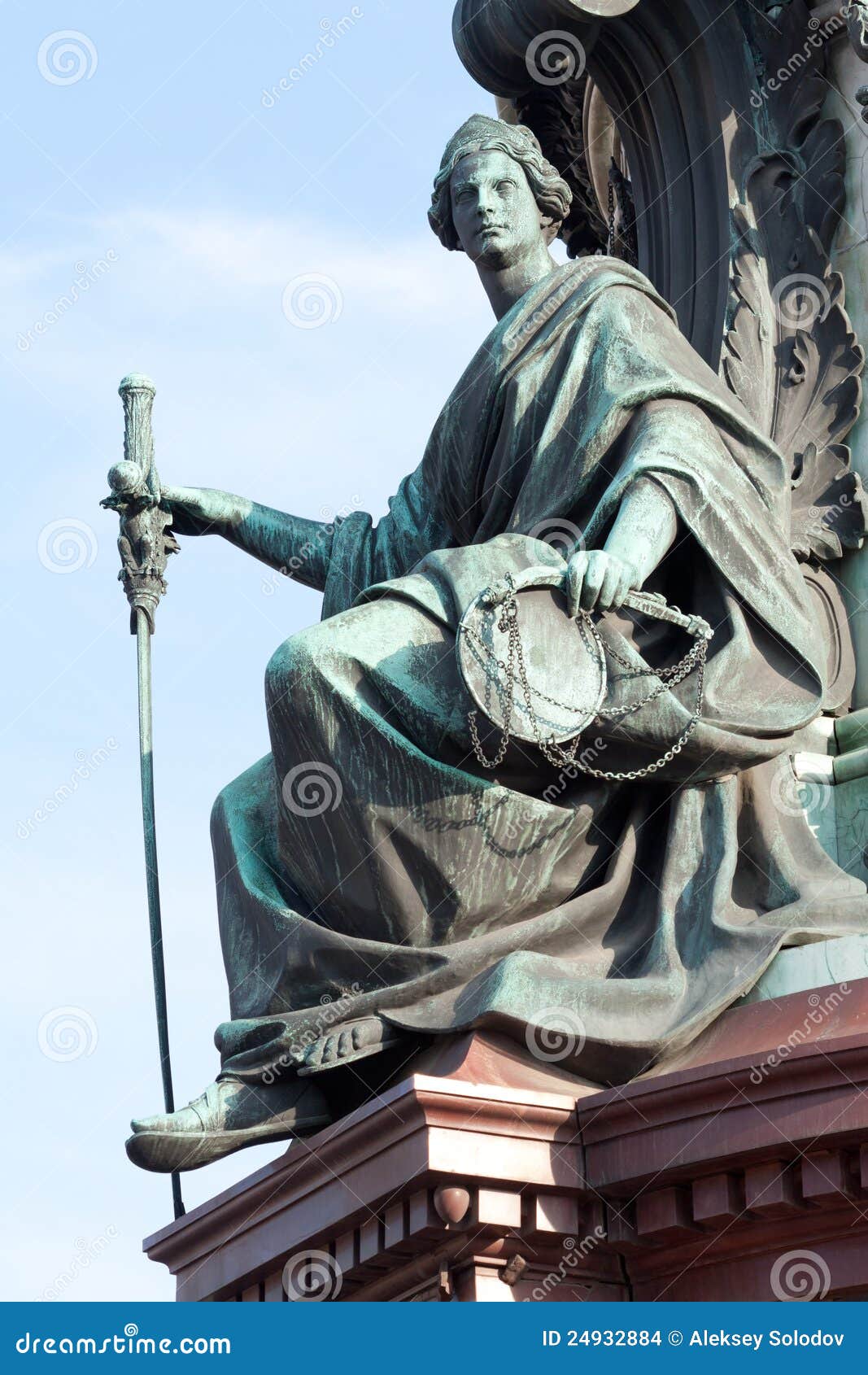 Allegory of Justice stock photo. Image of justice, statue - 24932884