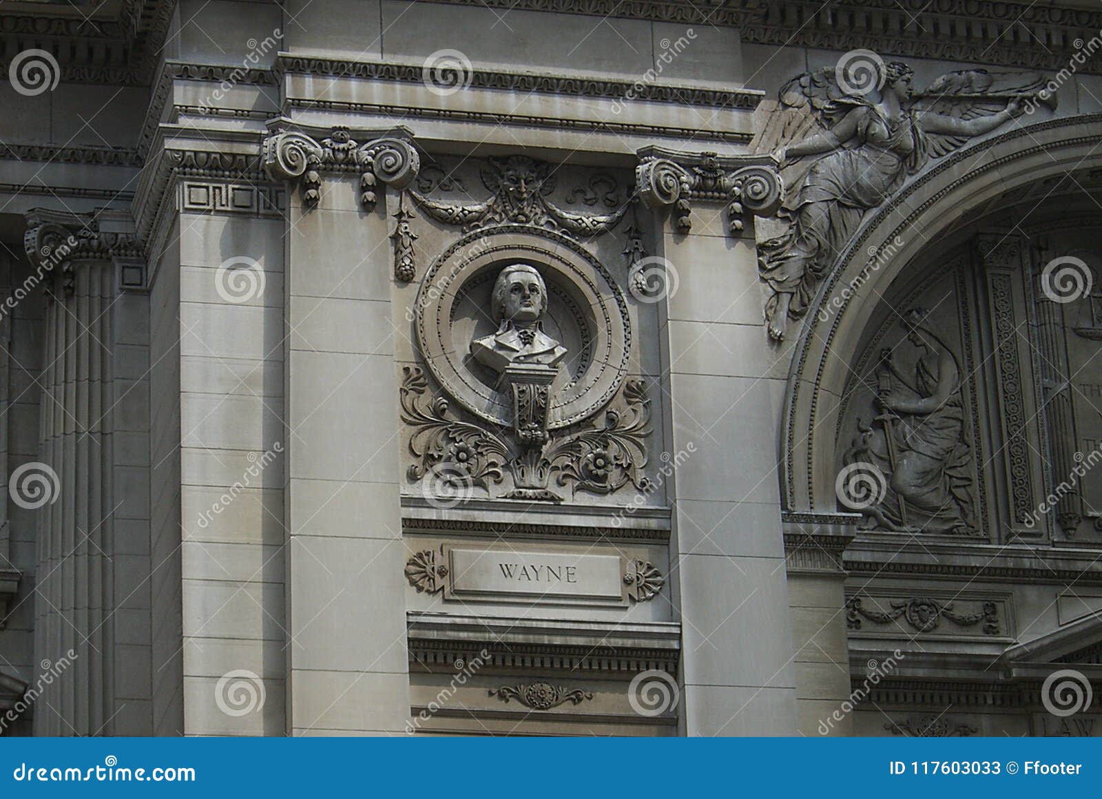 Allen County Courthouse, Fort Wayne, Indiana Fotografia Stock ...