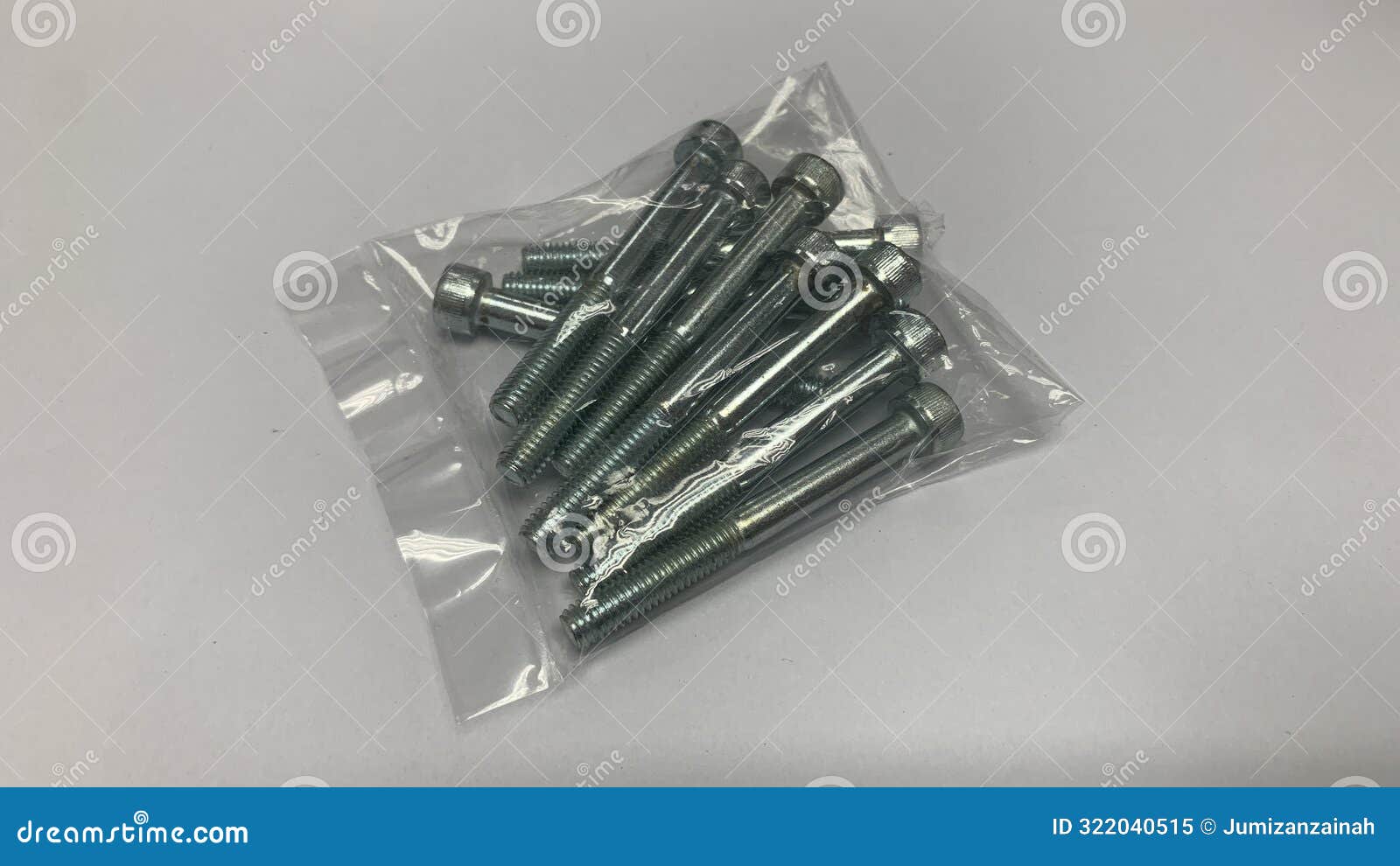 Allen Head or Bolt on Packaging Stock Image - Image of close, iron ...