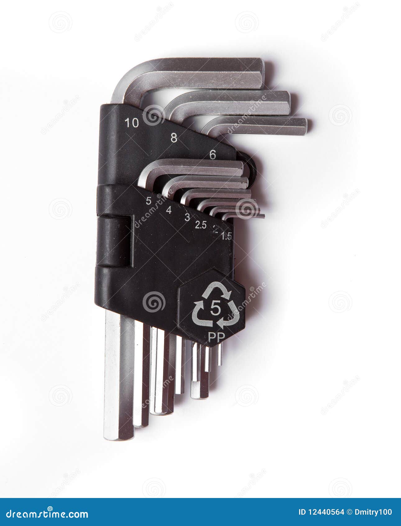 Allen key set stock photo. Image of implement, objects - 12440564