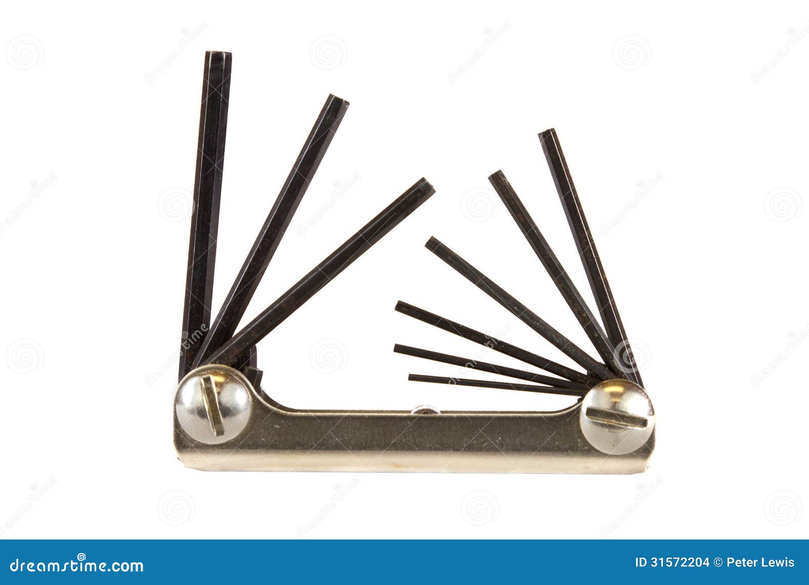 Allen Keys Brushed Metal Texture Stock Image | CartoonDealer.com #3617059