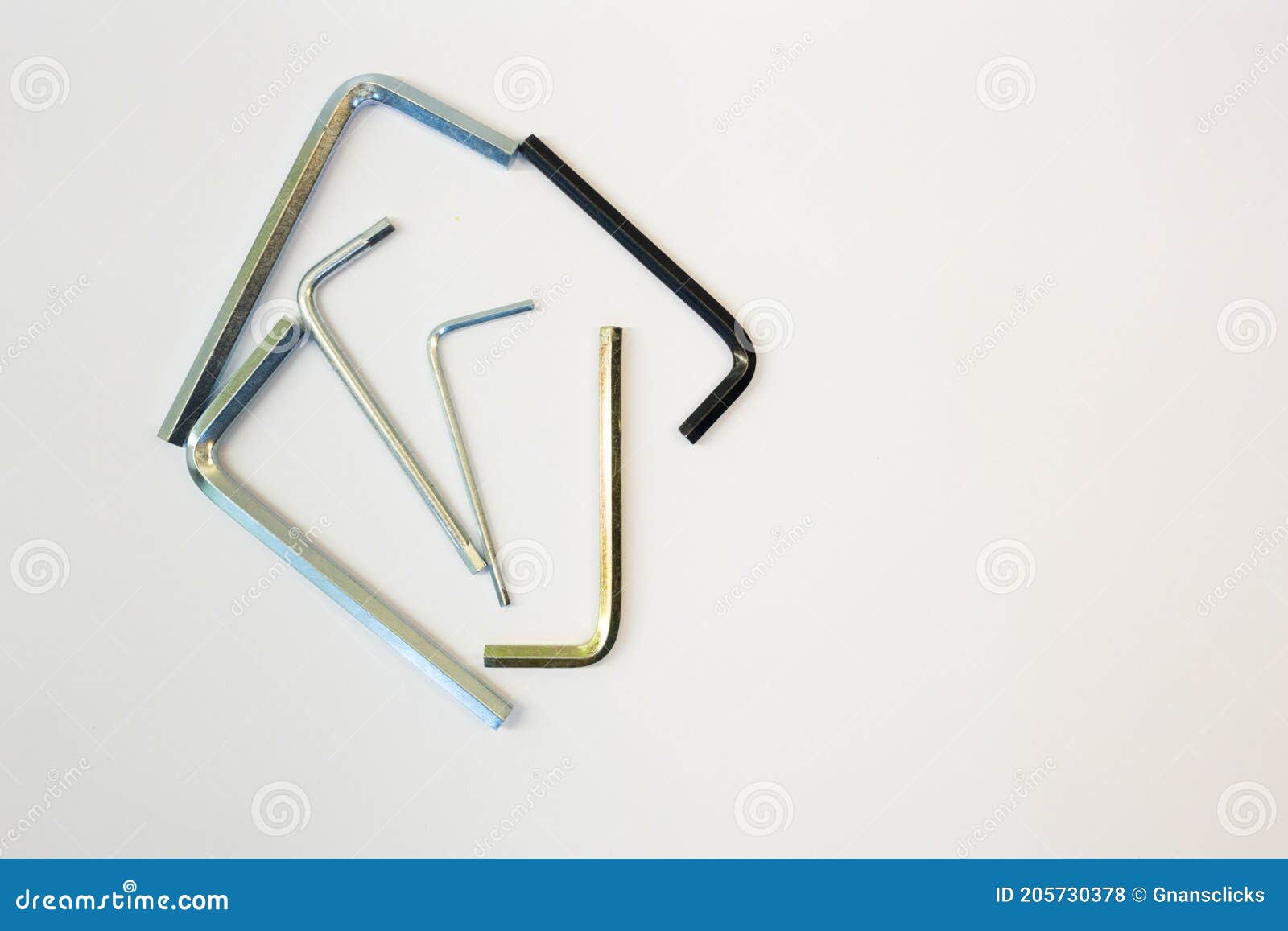 Various Allen Keys In A Perspex Container. Royalty-Free Stock Photo ...