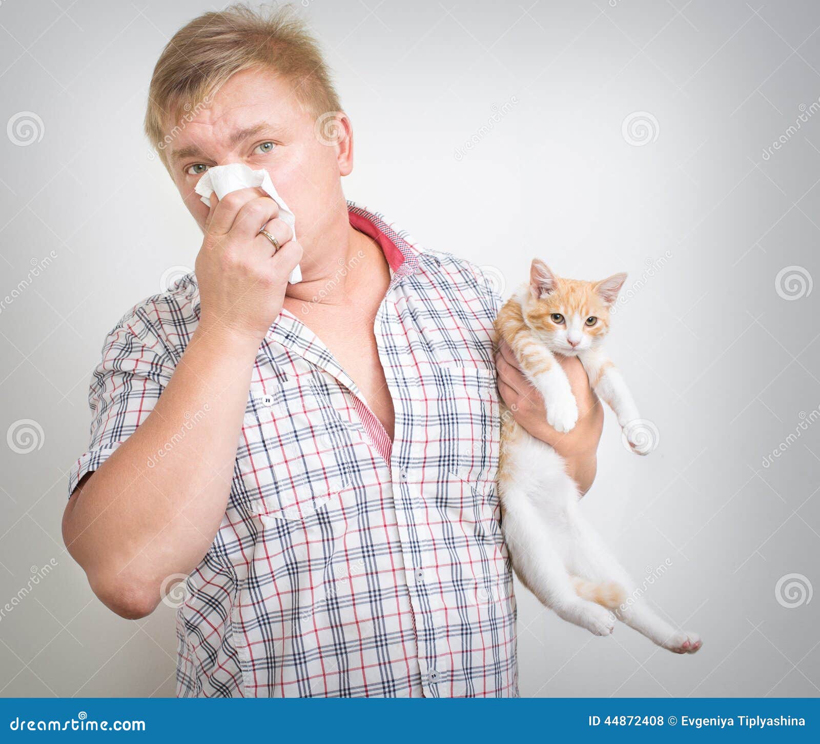 Allergic to animals stock photo. Image of sick, home - 44872408