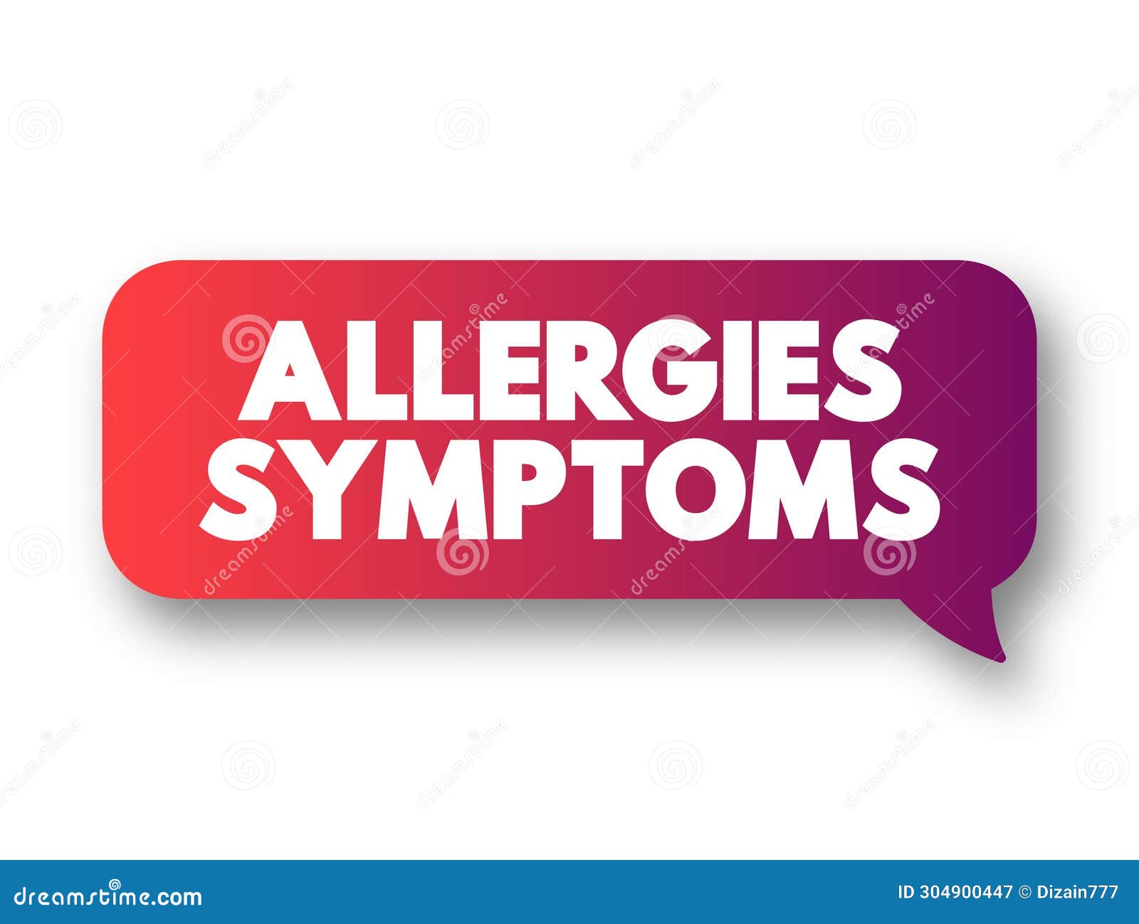 Allergies Symptoms, Rash On Hands And Runny Nose Cartoon Vector ...