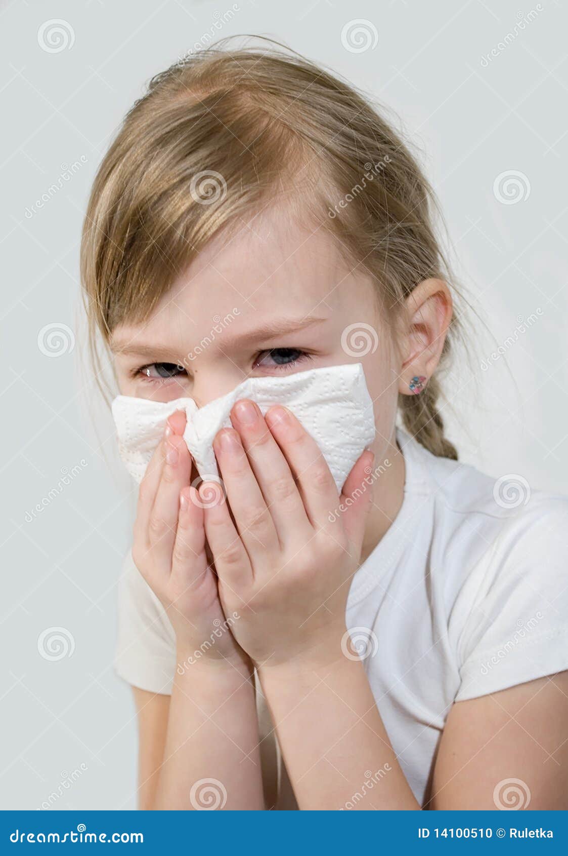 An allergy. stock photo. Image of indisposition, weakness - 14100510
