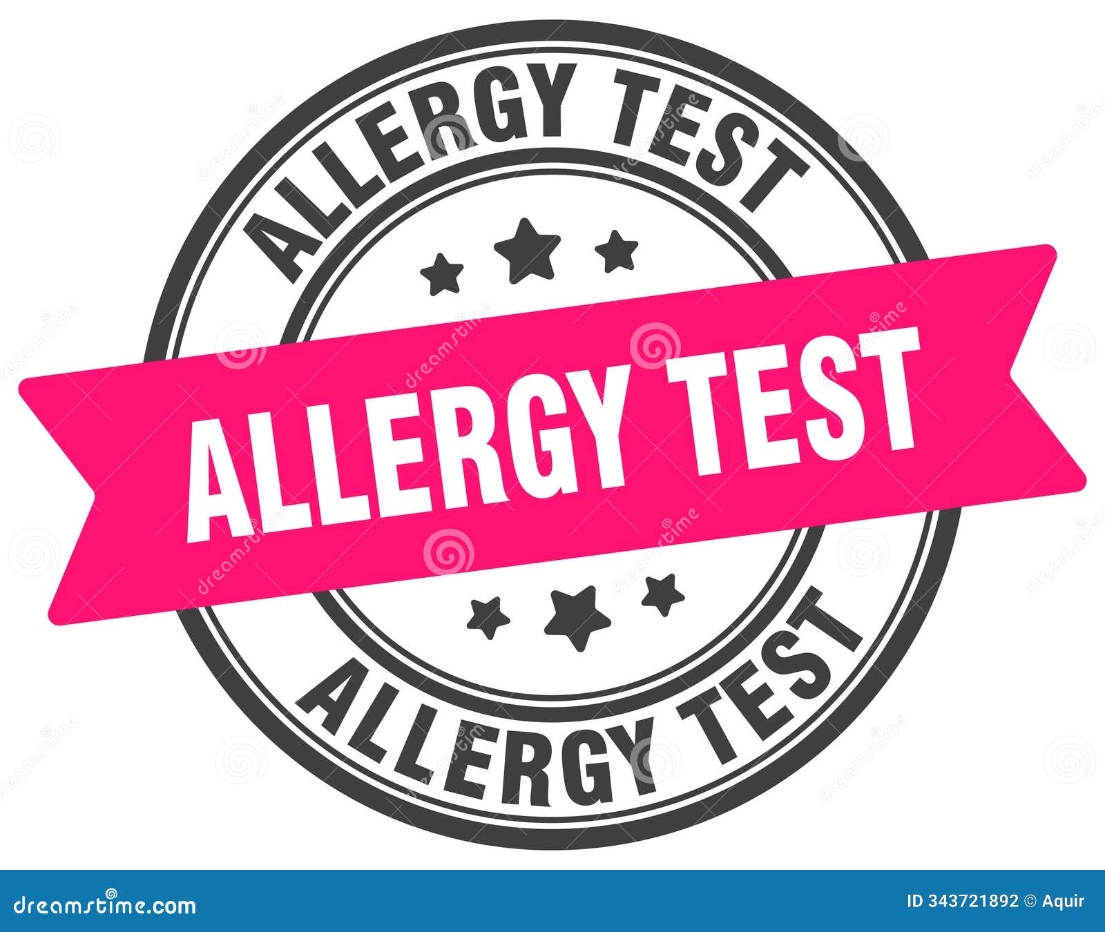 Allergy Test. An Allergen Pipette For Research. Medical Vector ...