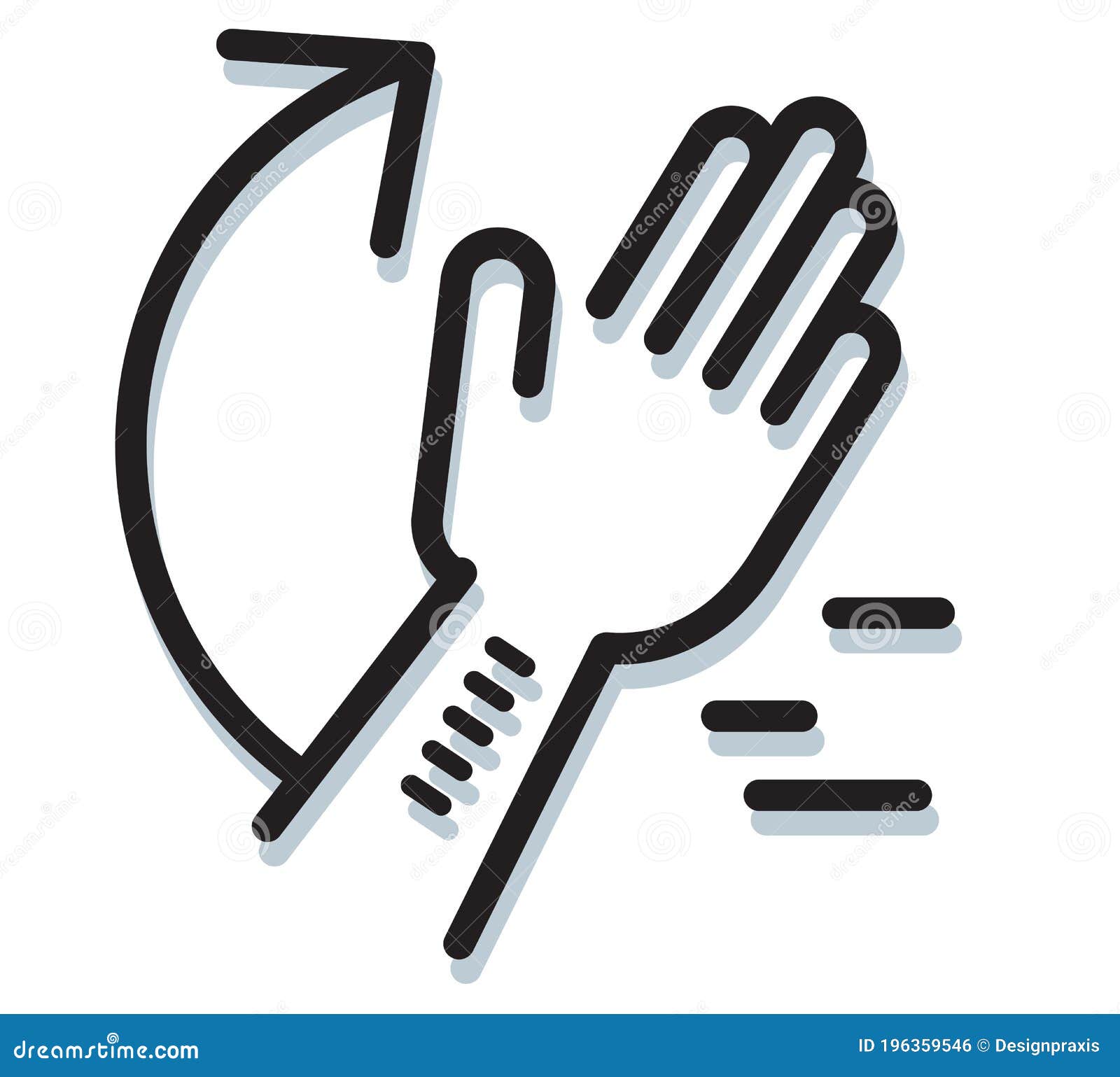 Reaction Icon Vector From Classics Collection. Thin Line Reaction ...