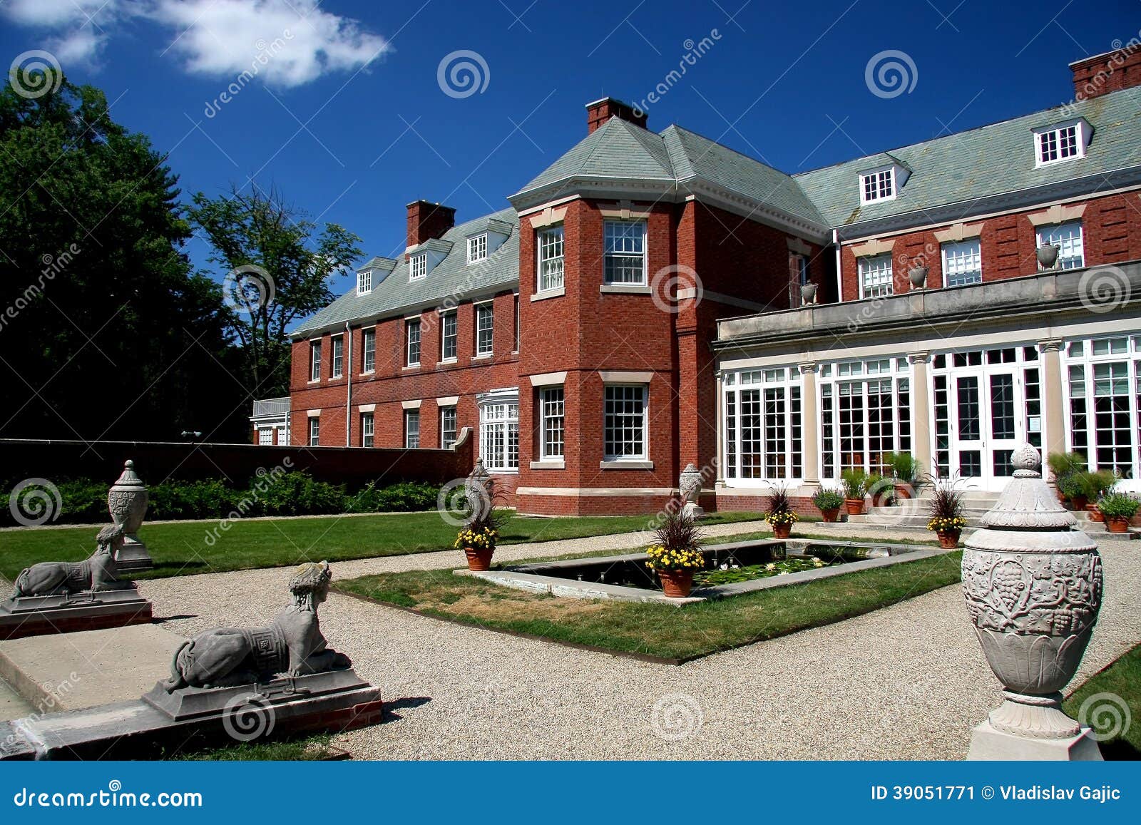Allerton castle stock image. Image of beauty, grass, nature - 39051771