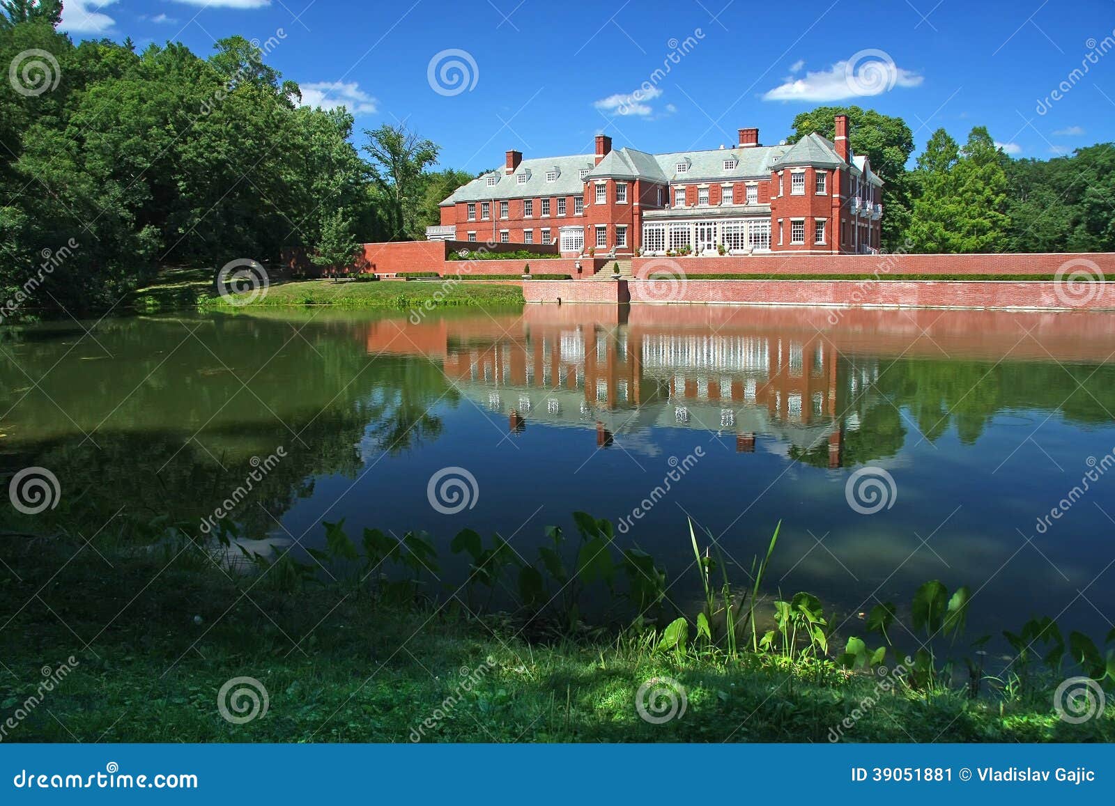 Allerton castle stock image. Image of destination, grass - 39051881