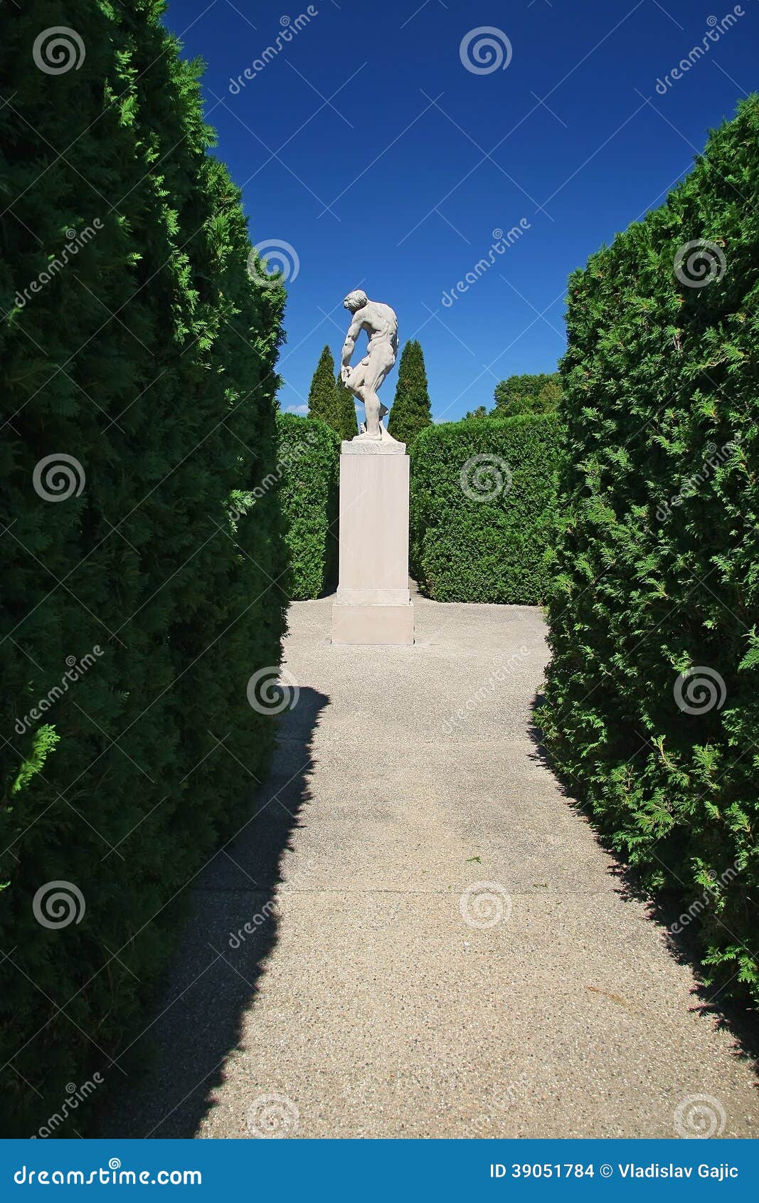 Allerton park stock photo. Image of back, sculpture, illinois - 39051784