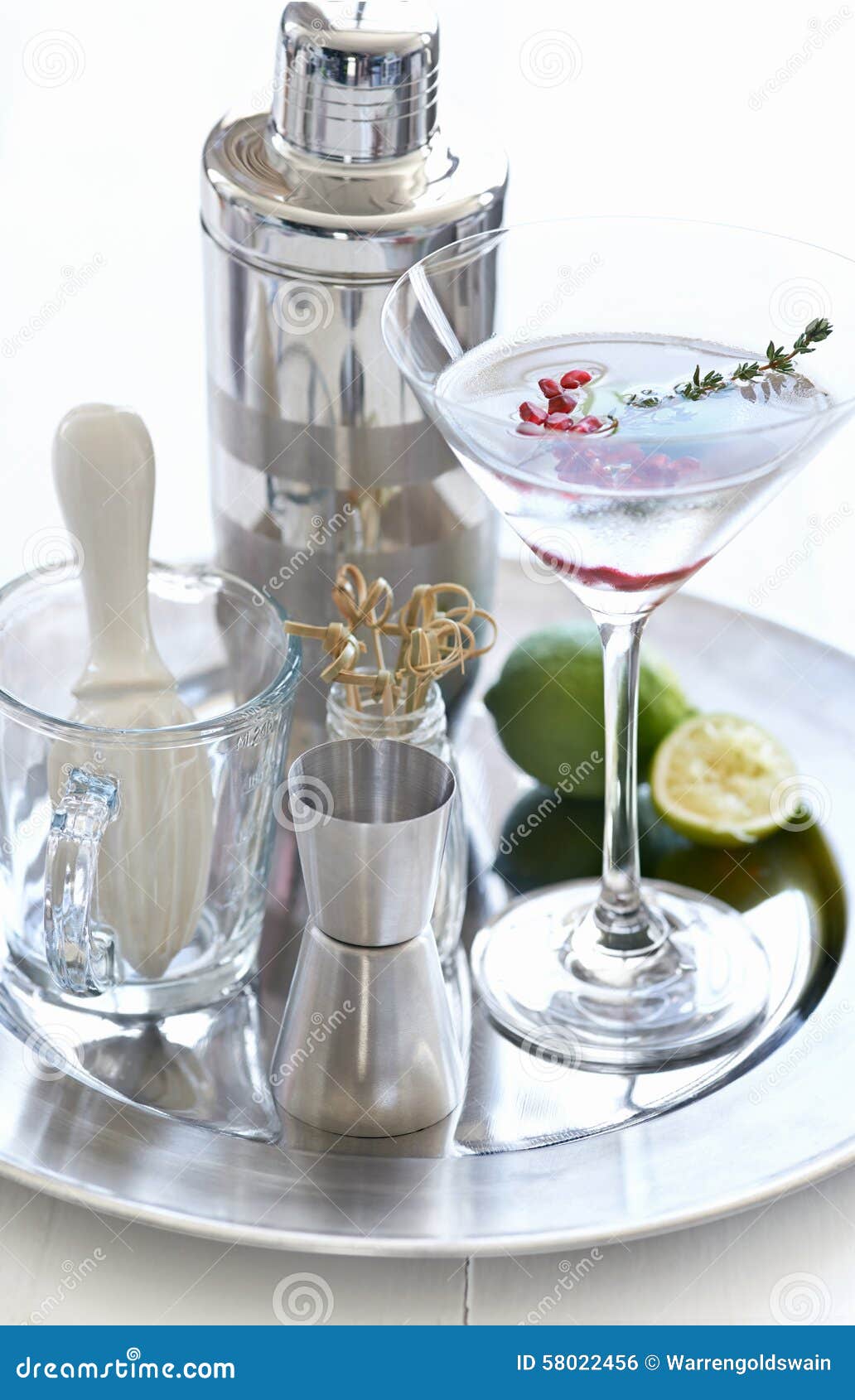 Alles U Moet De Perfecte Cocktail Maken Stock Foto - Image of versier ...