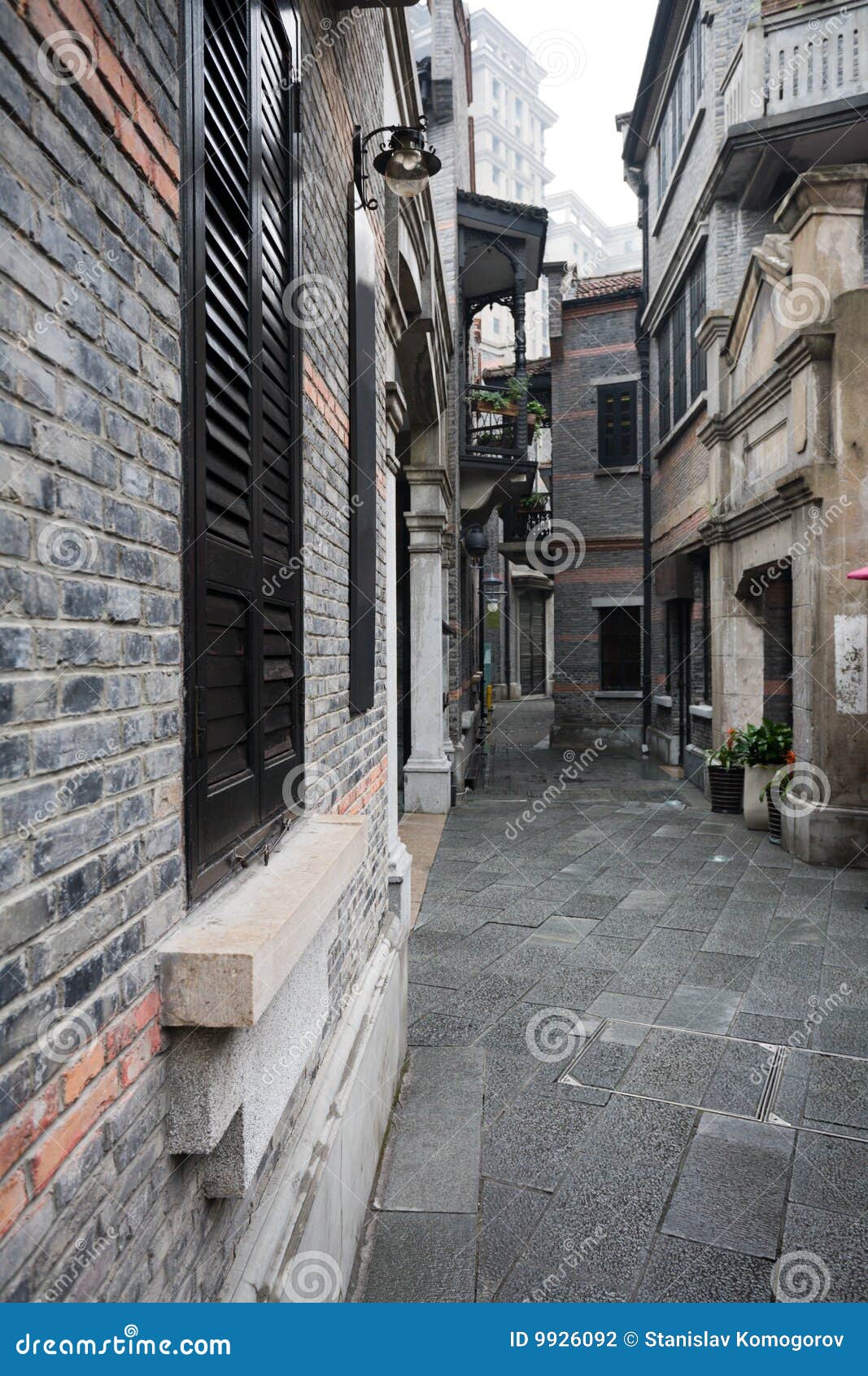 Alley stock photo. Image of life, avenue, footpath, road - 9926092