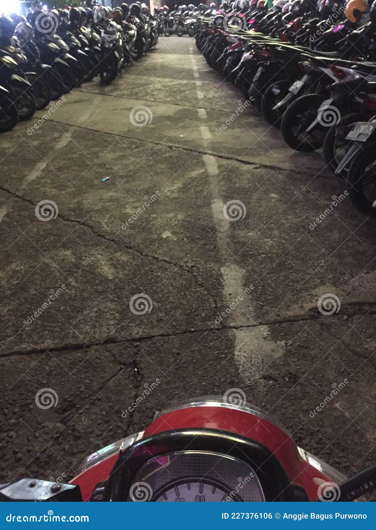 Alley of Motorcycle Parking Editorial Photo - Image of motorcycle, city ...