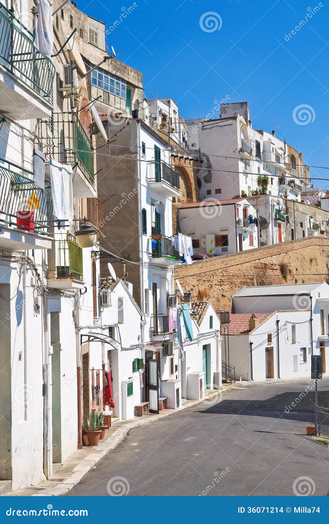 Alleyway. Pisticci. Basilicata. Italy. Stock Photo - Image of matera ...