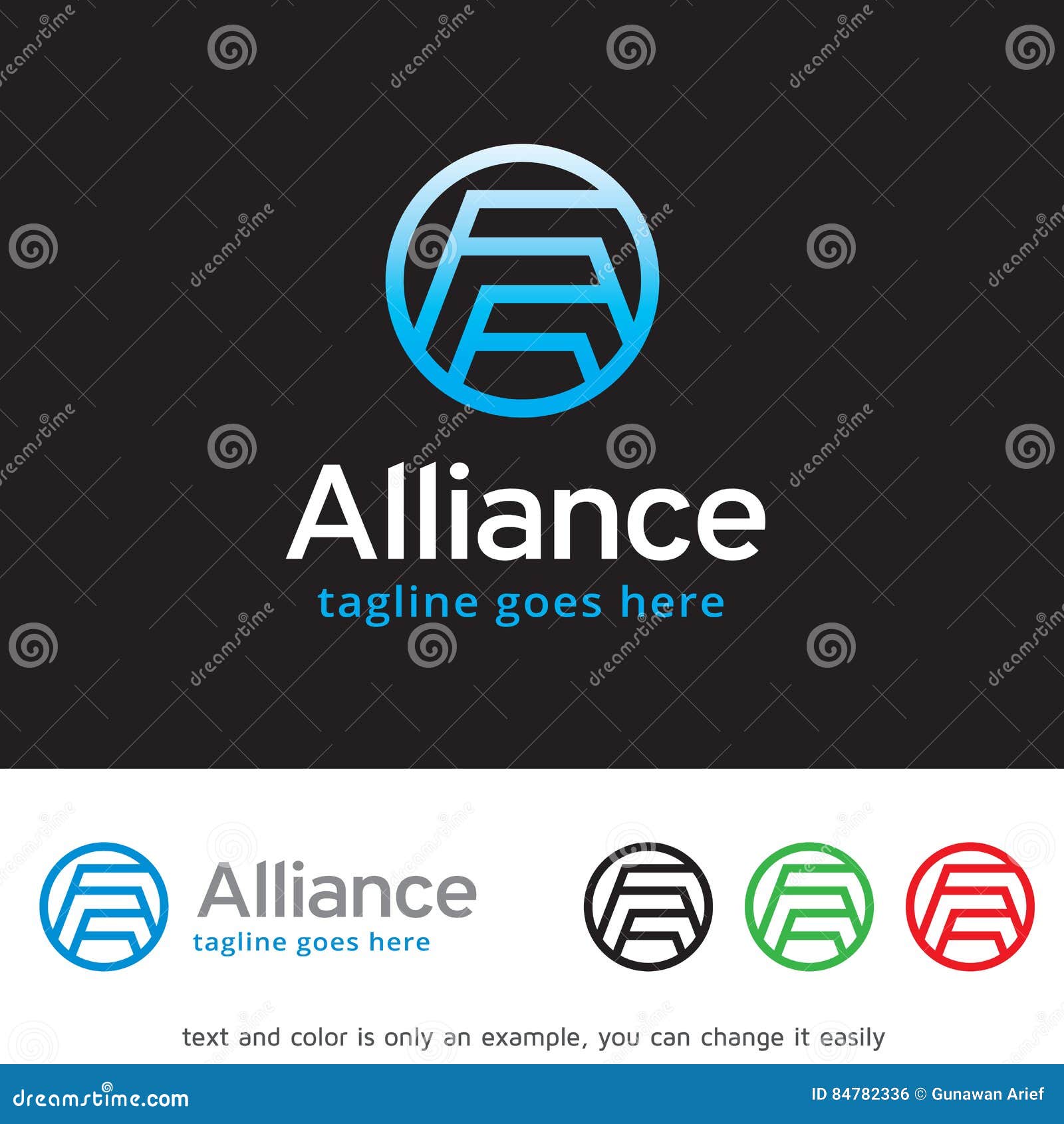 Alliance Logo Template Design Vector Stock Vector - Illustration of ...
