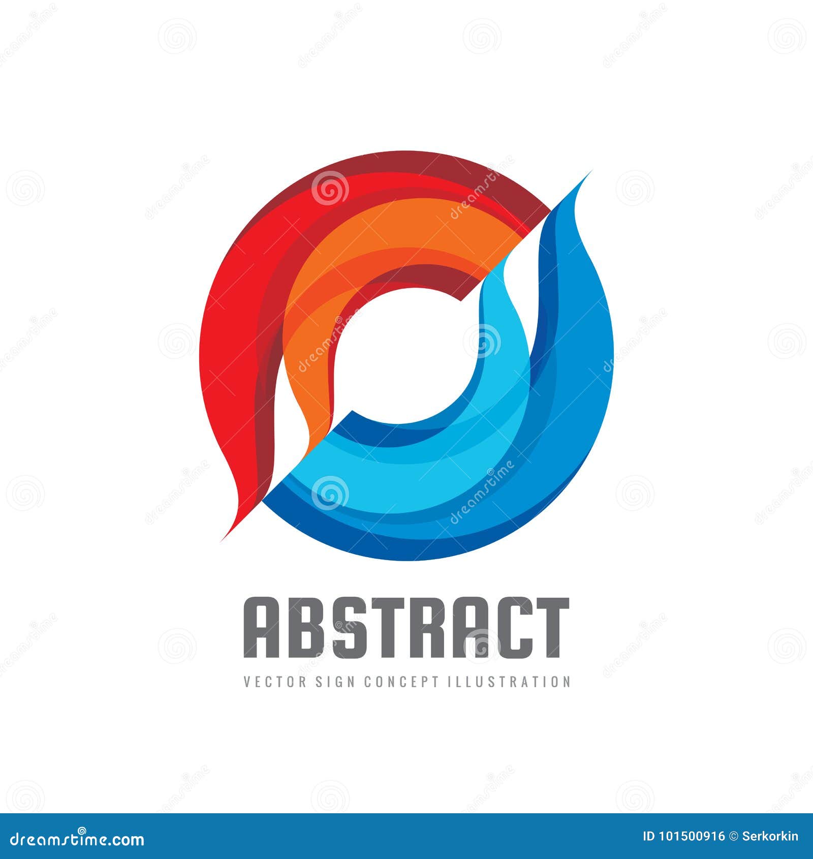 Alliance - Vector Logo Template Concept Illustration. Colored Abstract ...