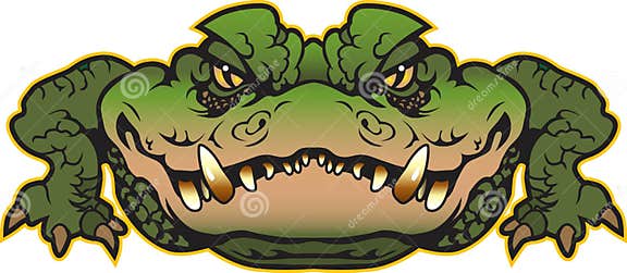 Alligator stock vector. Illustration of angry, mean, lizard - 15186152