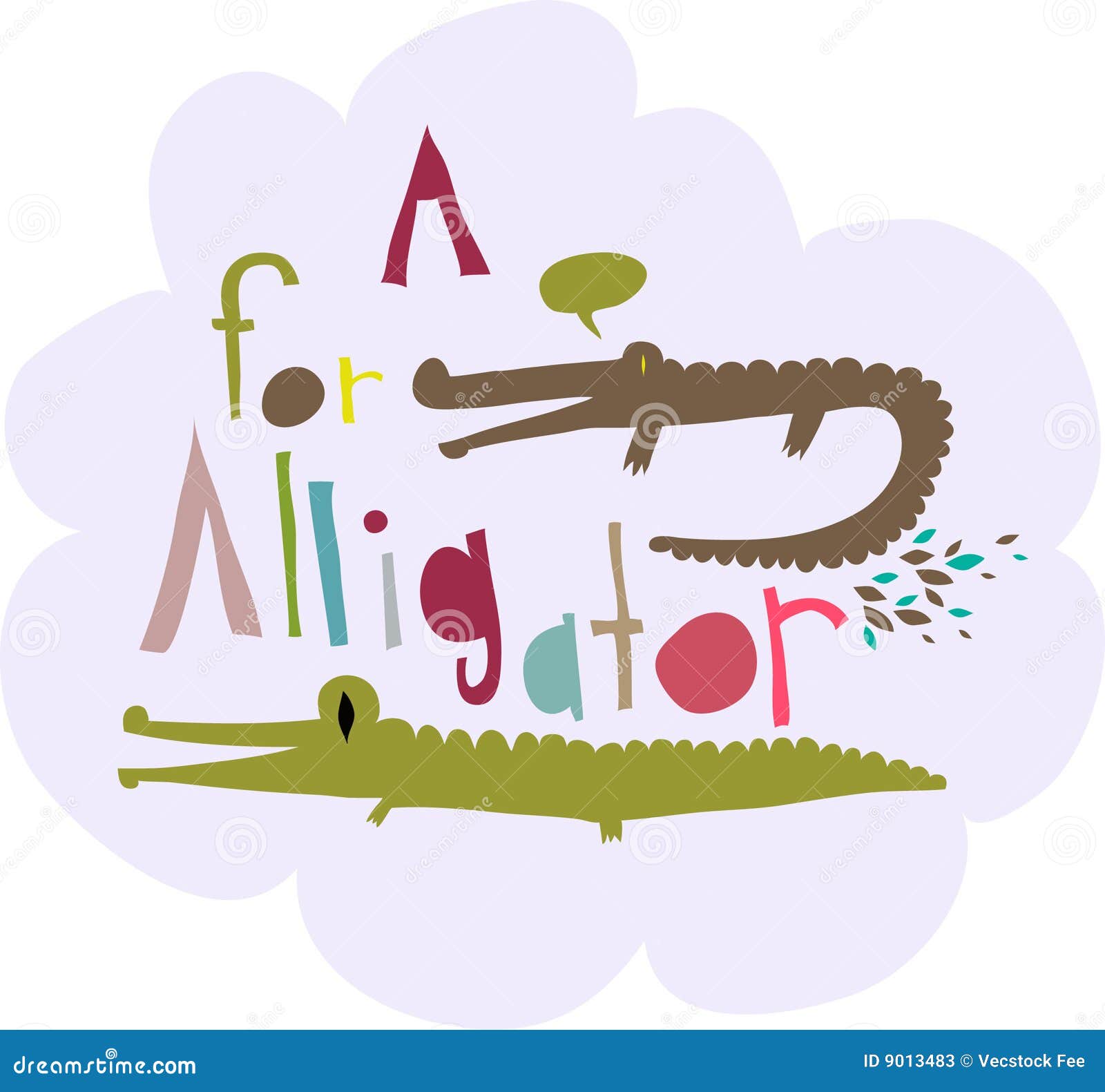Alligator design stock vector. Illustration of crocodile - 9013483