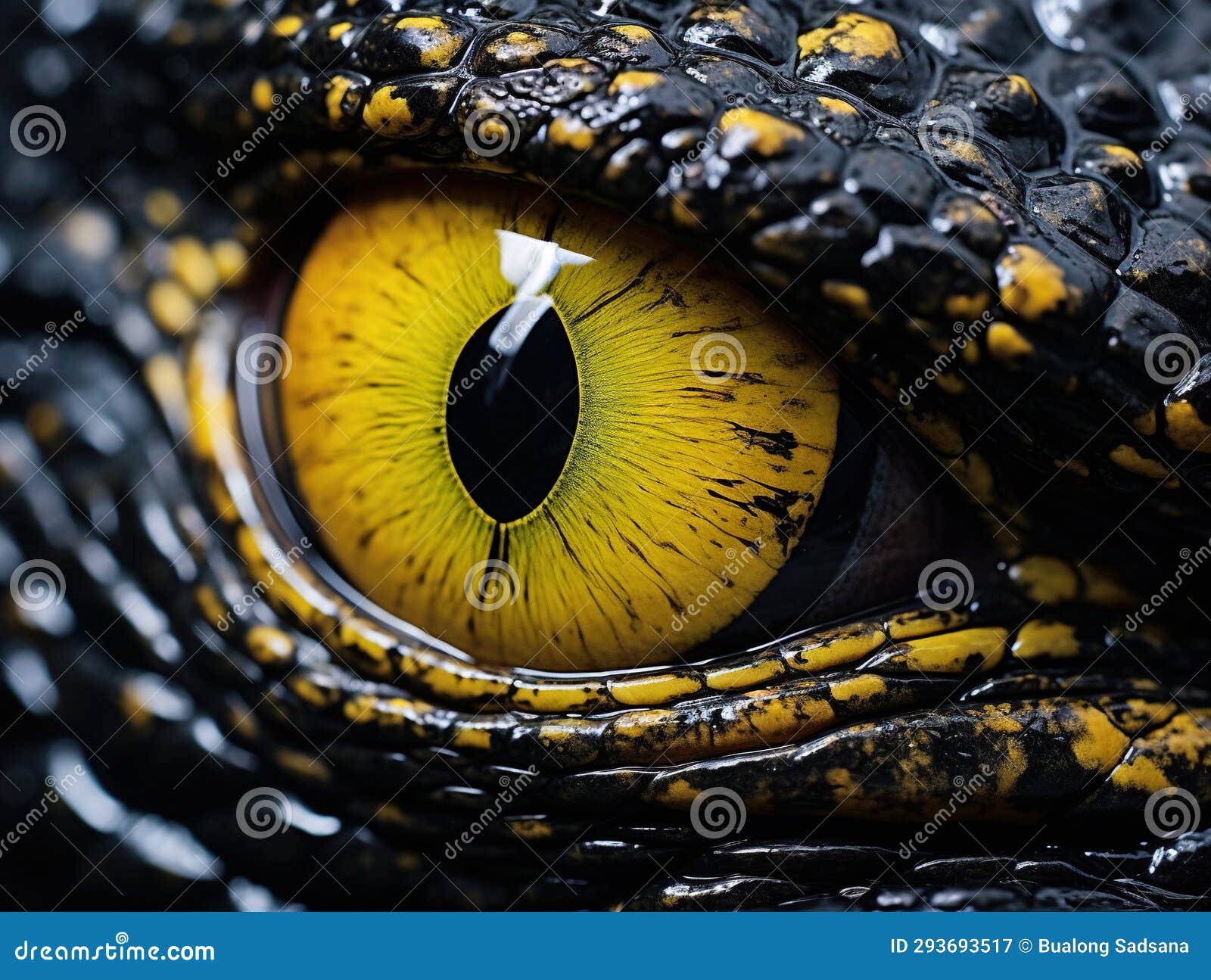 Of an alligator eye stock illustration. Illustration of camel - 293693517