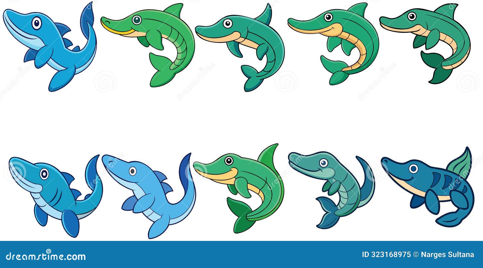 Alligator Gar Design ,animal Vector Design Stock Vector - Illustration ...