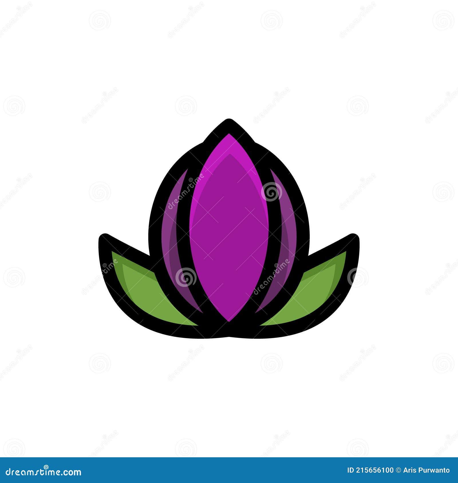 Allium logo design modern stock vector. Illustration of ingredient ...