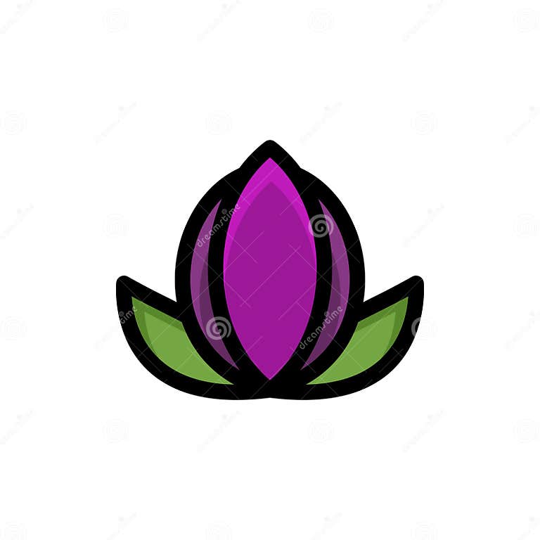 Allium logo design modern stock vector. Illustration of ingredient ...