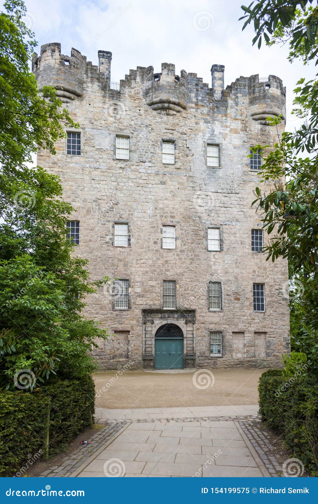 Alloa Tower, Scotland stock image. Image of fortress - 154199575