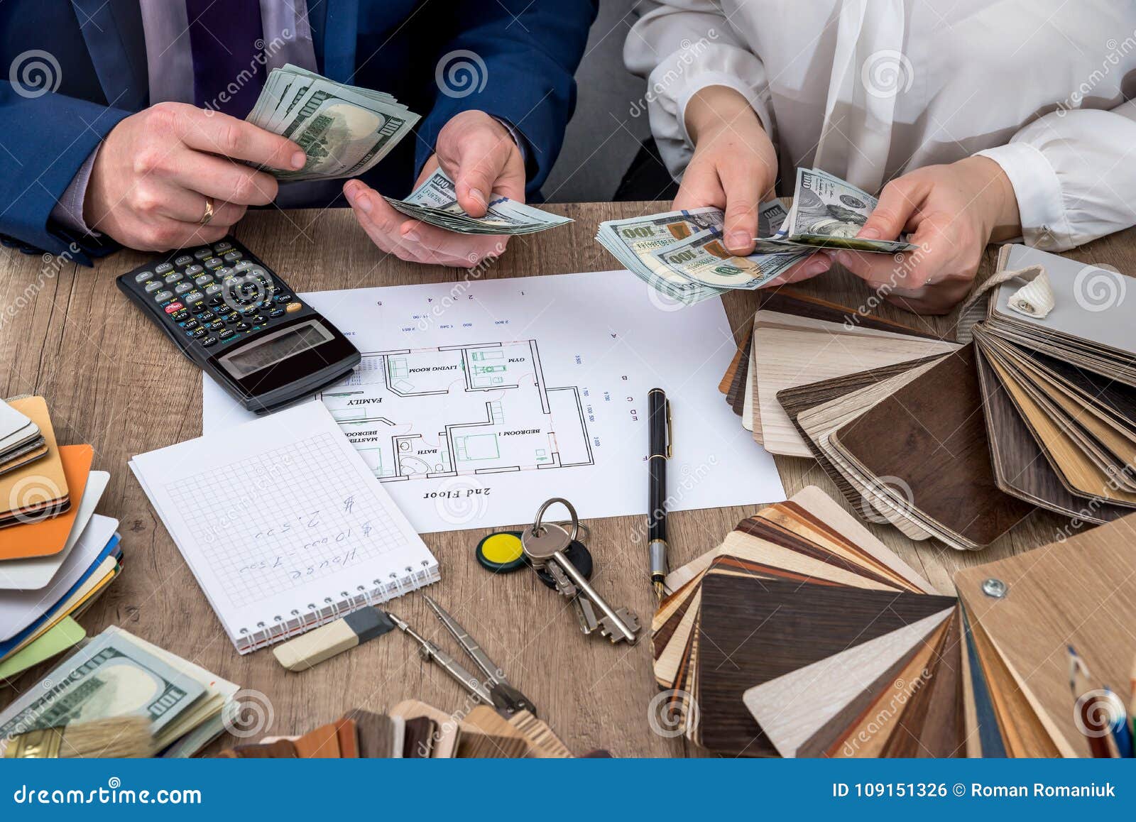 Allocation of Finances for the Future of Work Stock Photo - Image of ...