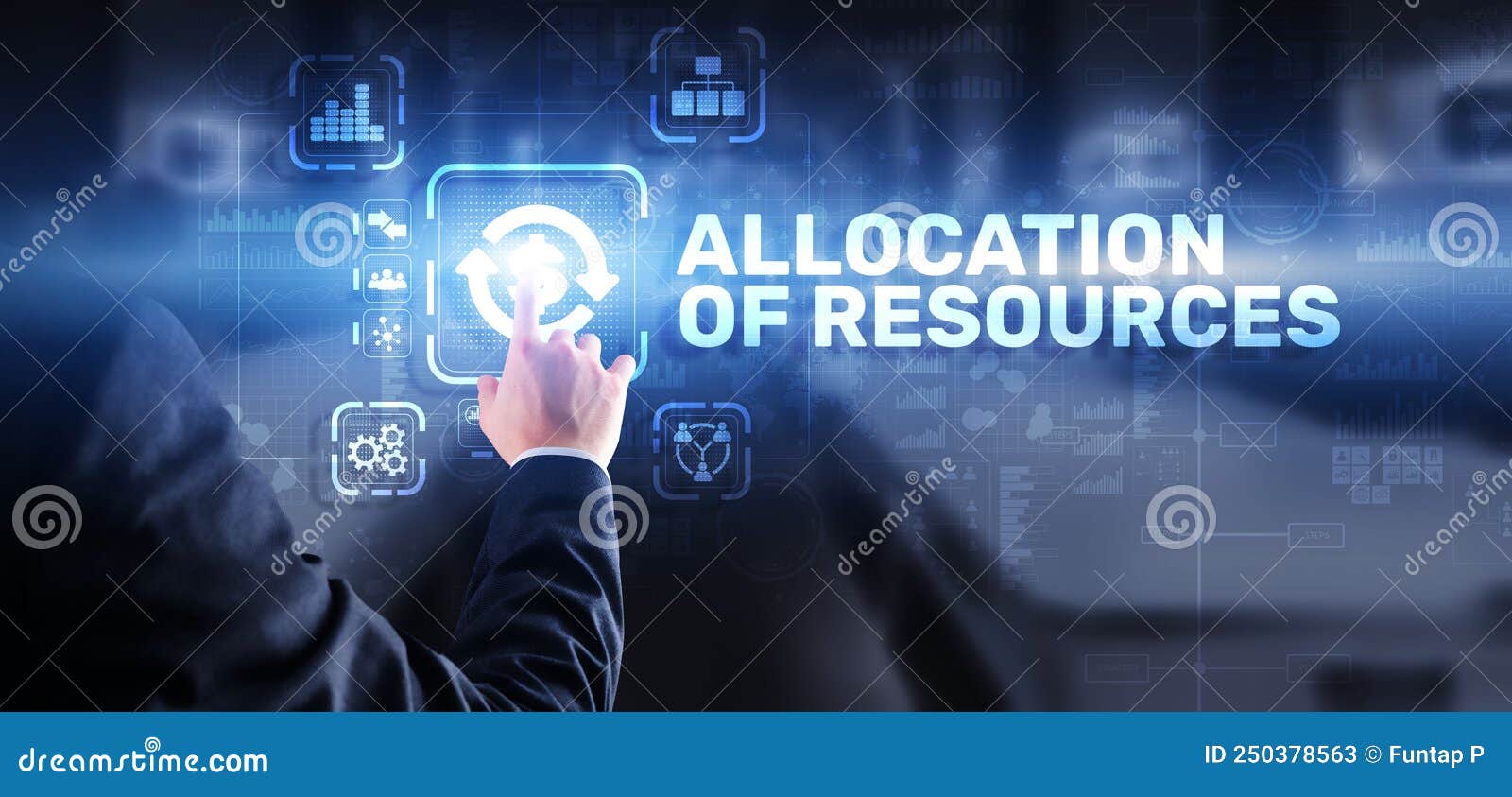 Allocation of Resources. Marketing Planning Strategy Concept Stock ...