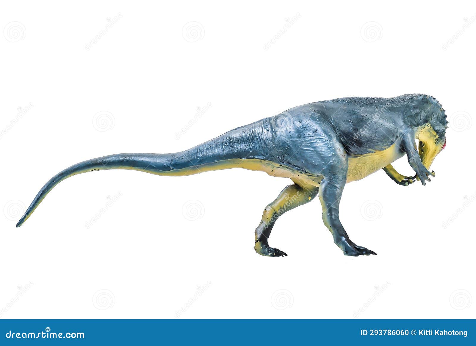 Allosaurus Dinosaur Isolated Background Stock Photo - Image of jurassic ...