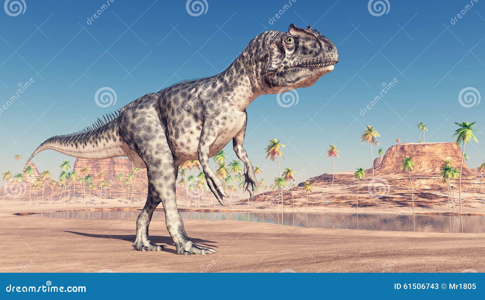 Allosaurus Do Dinossauro Ilustração Stock Ilustração De épocas 61506743