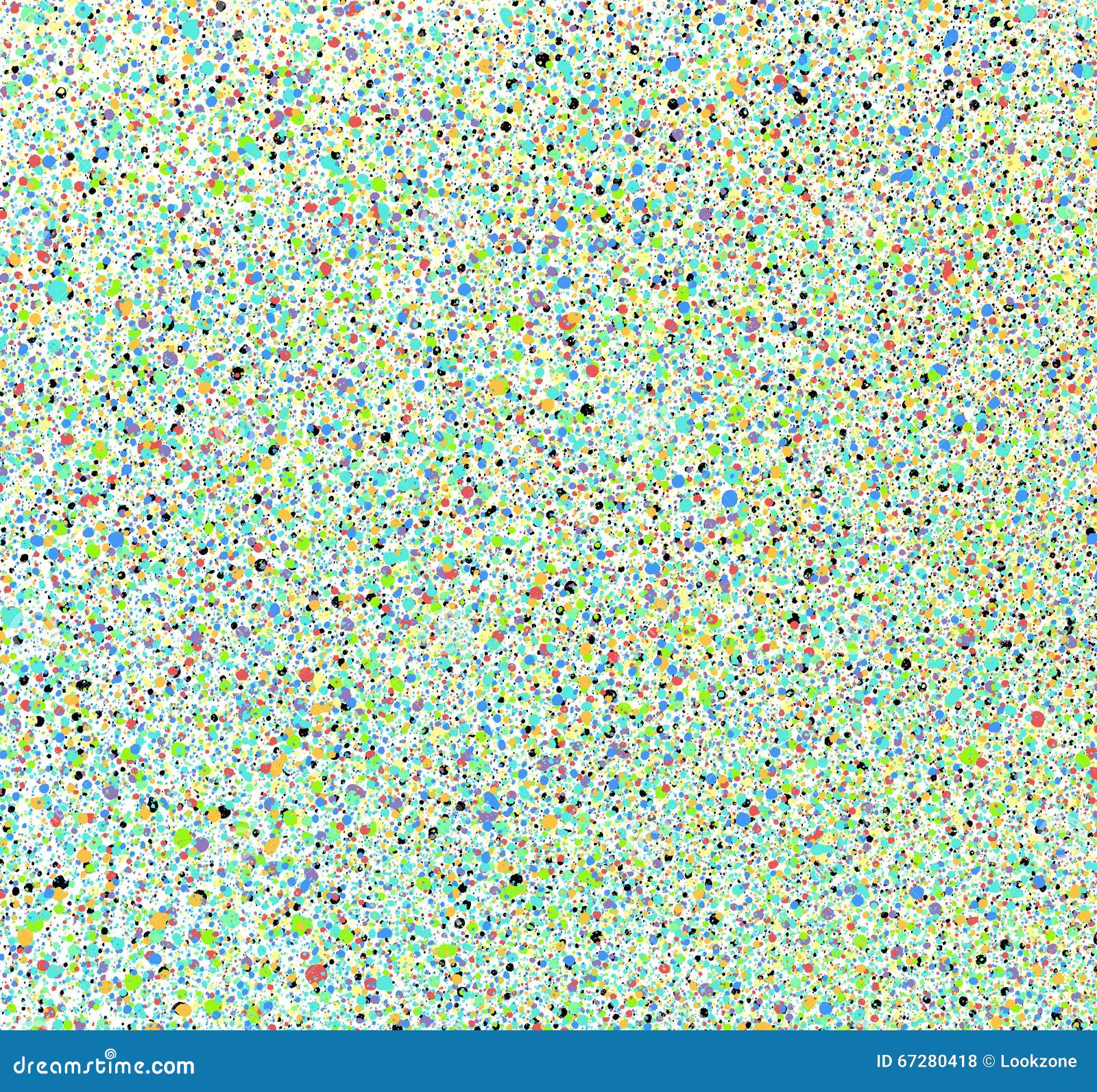 Allover Fine Colored Speckles Stock Illustration - Image: 67280418