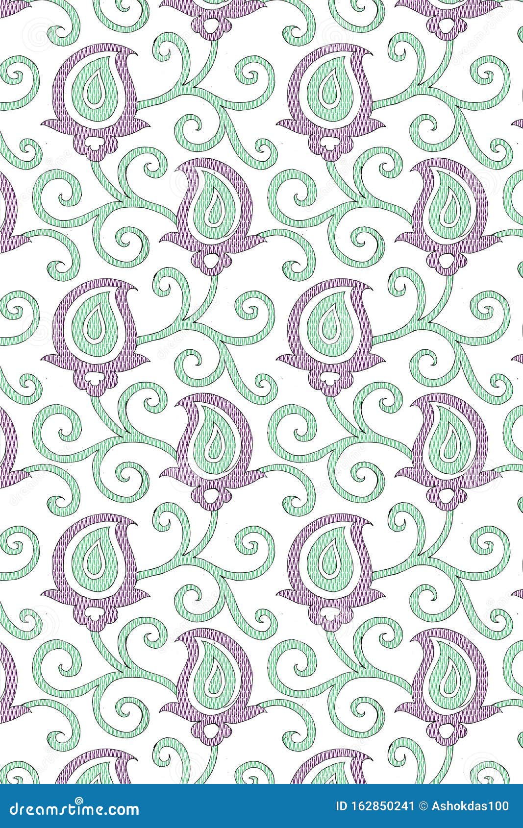 ALLOVER PATTERN ART DESIGN for PRINT Stock Illustration - Illustration ...