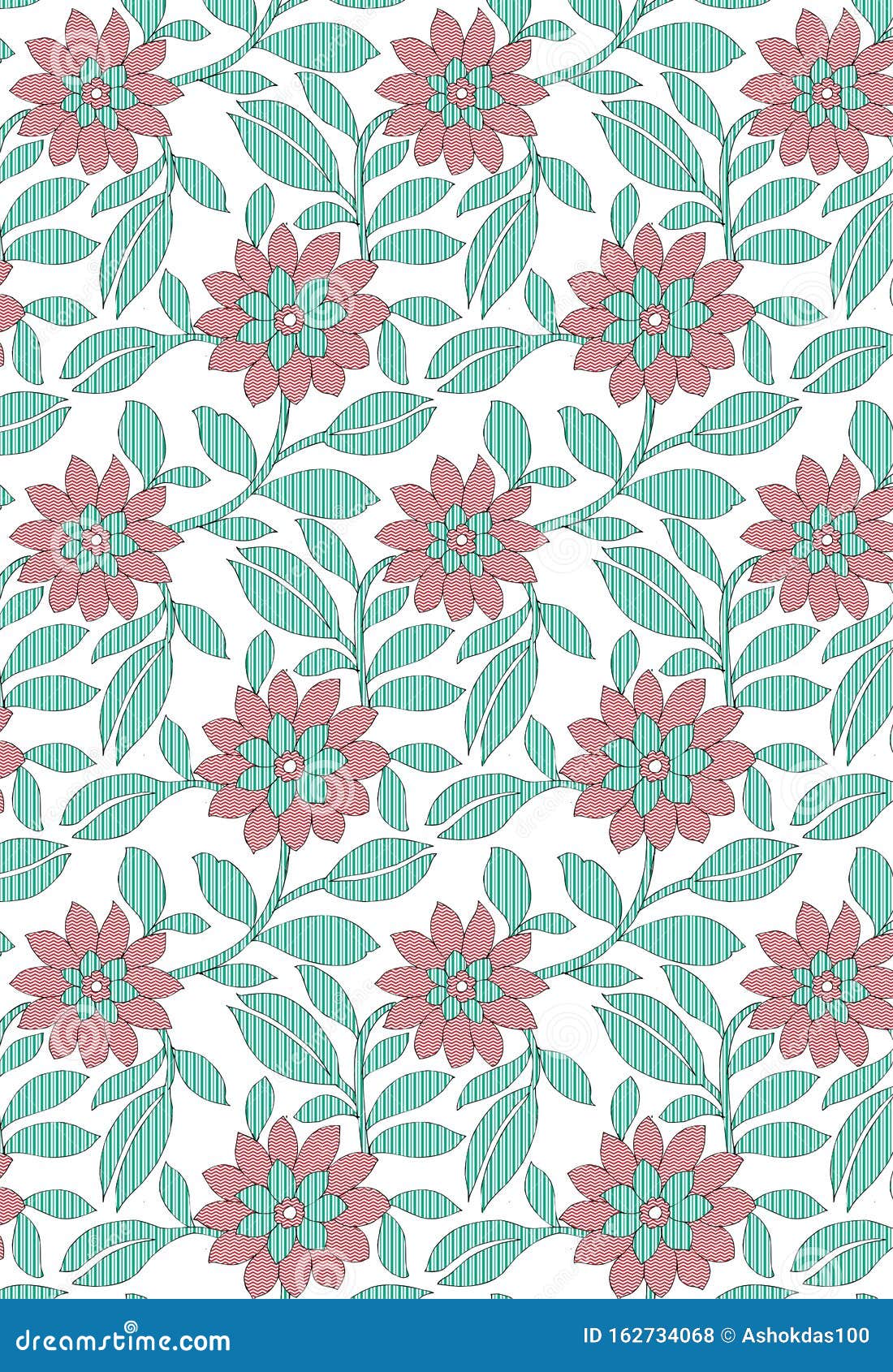 ALLOVER PATTERN ART DESIGN for PRINT Stock Illustration - Illustration ...