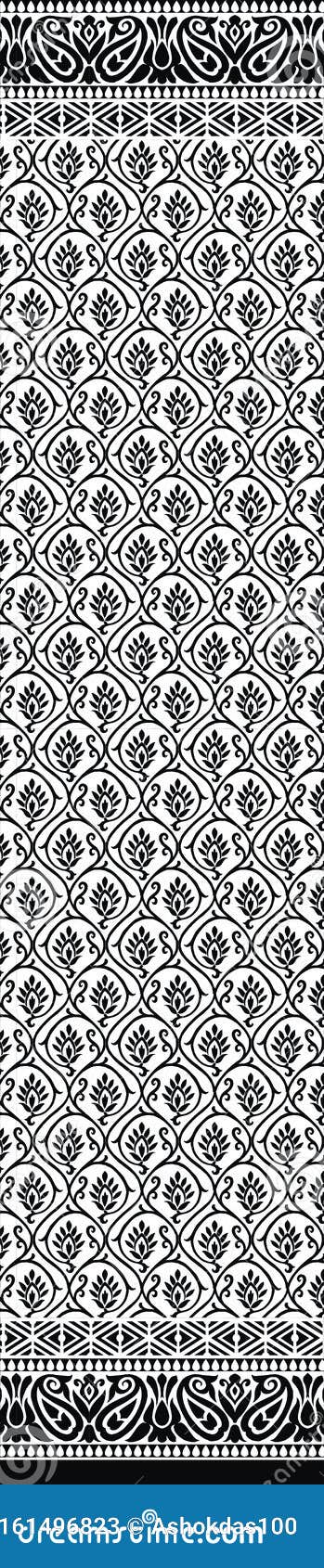 ALLOVER Pattern ART Design for Print Stock Illustration - Illustration ...