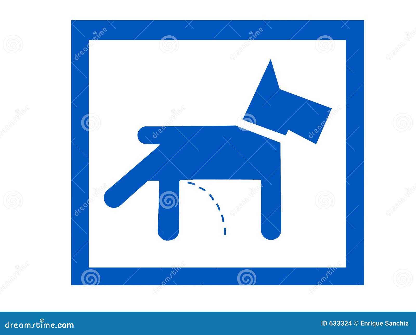 Allowed to pee for pets stock photo. Image of forbidden - 633324