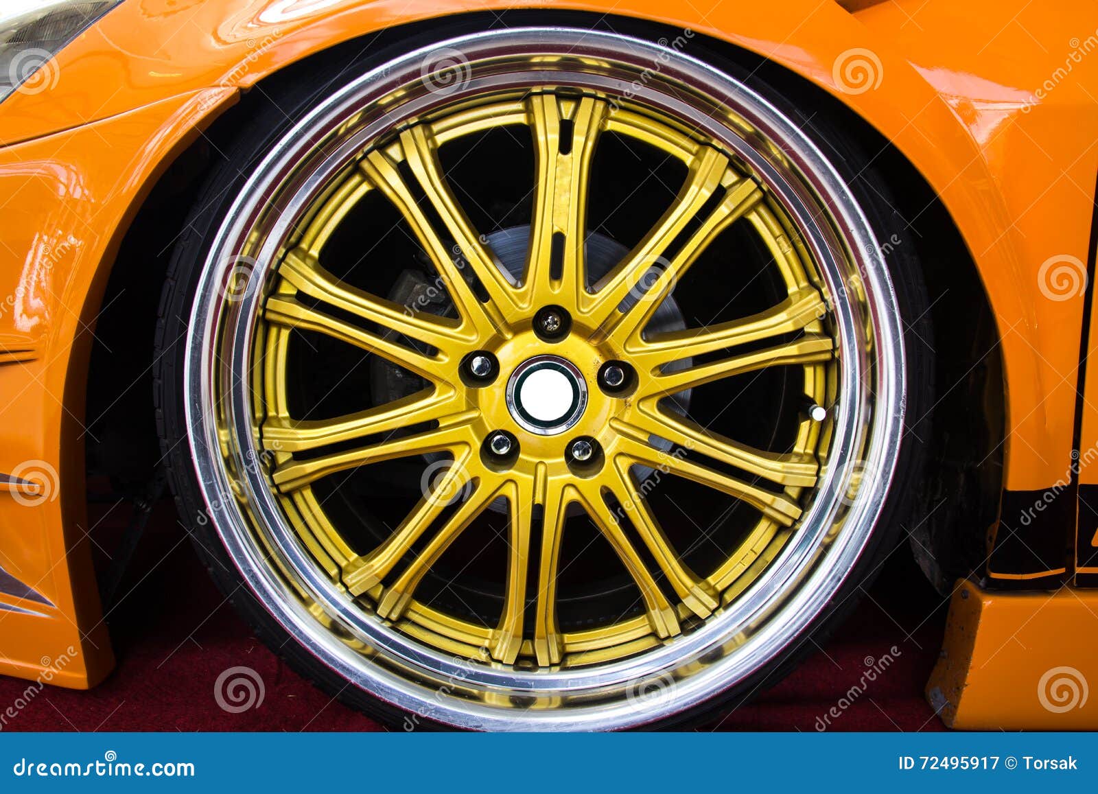 Alloy wheel stock image. Image of spare, steel, drive - 72495917